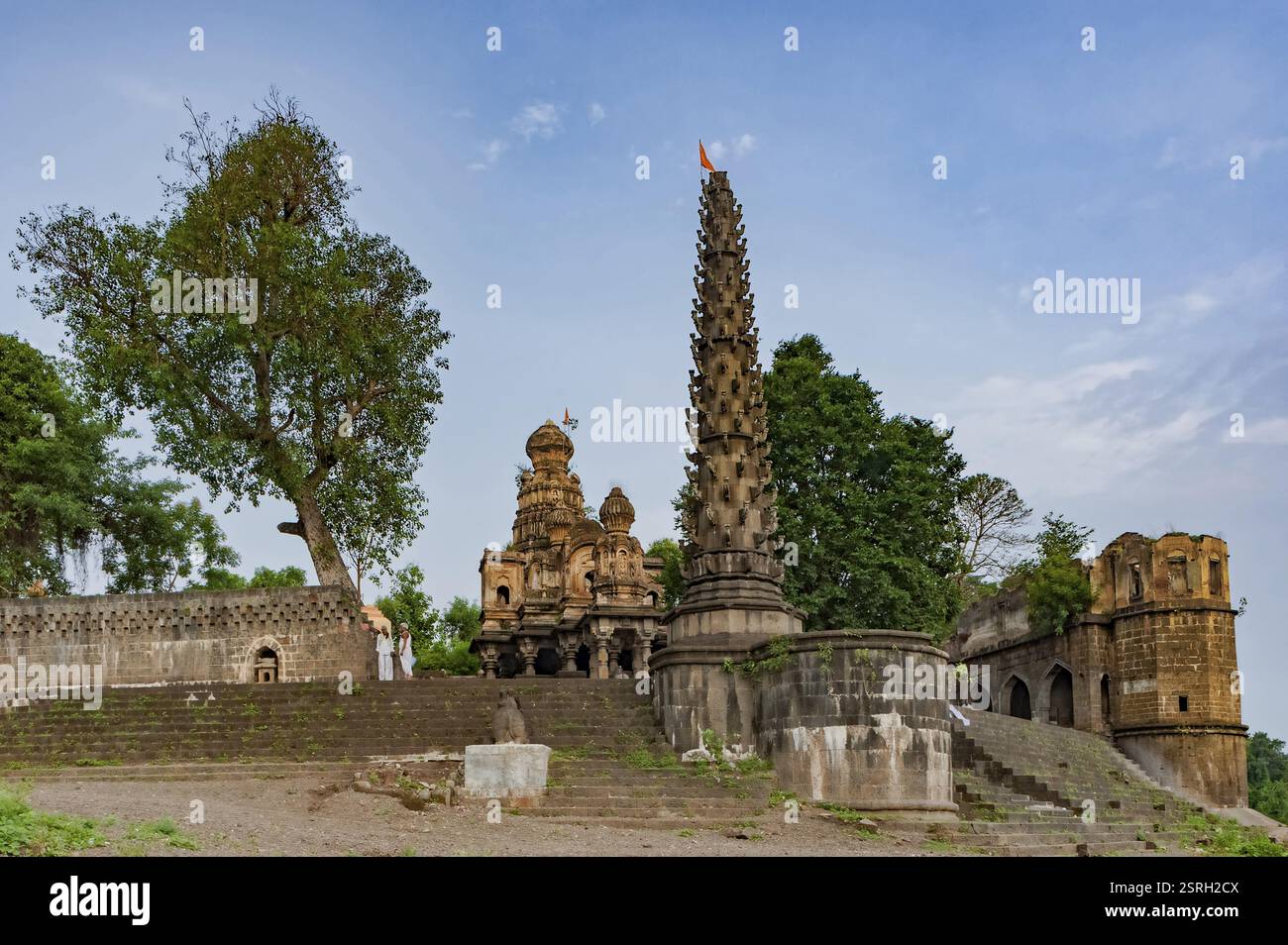 Mahuli, vishweshwar, mahadev, temple, satara, maharashtra, india, asia ...