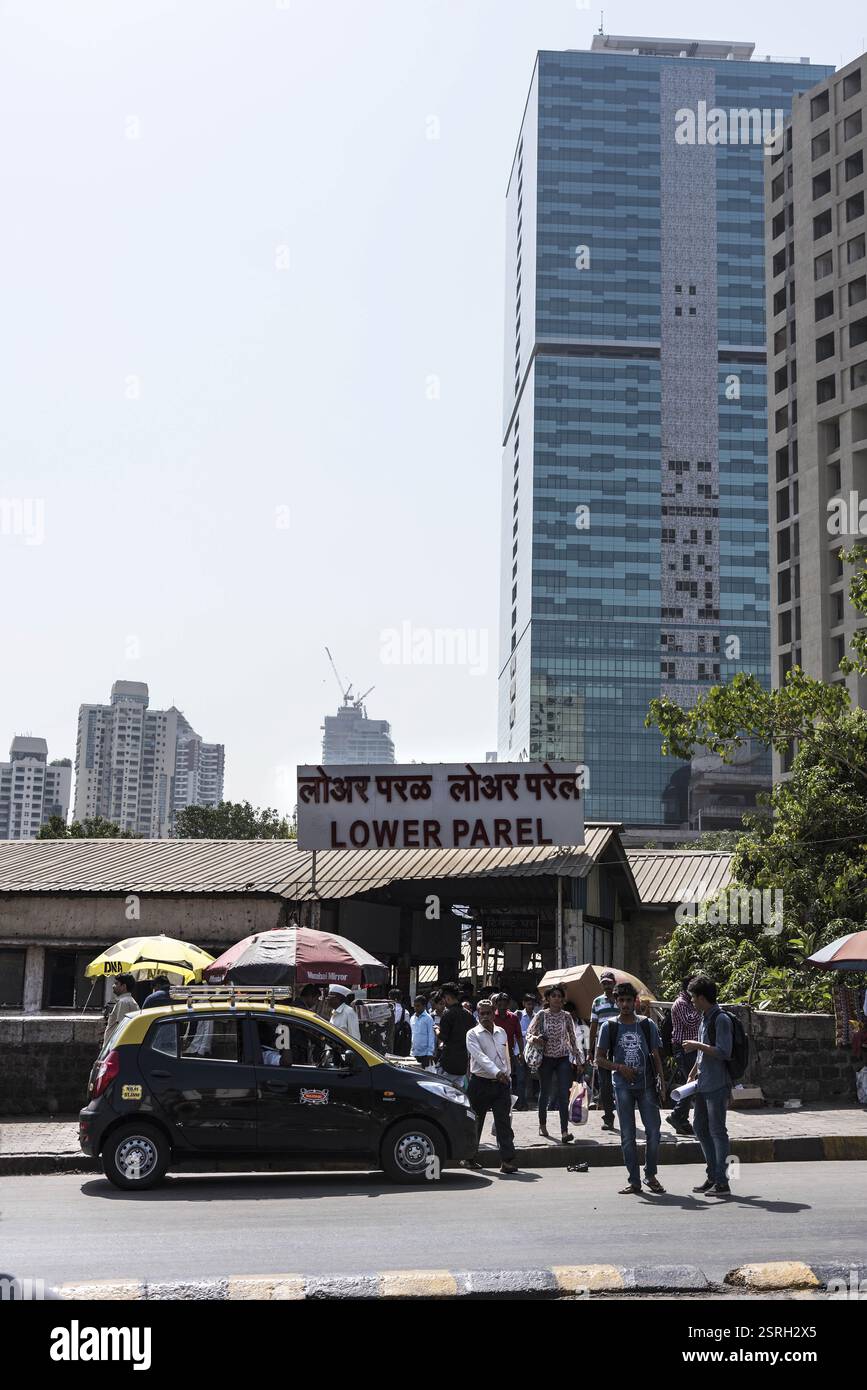 Lower parel station, mumbai, maharashtra, India, Asia Stock Photo - Alamy