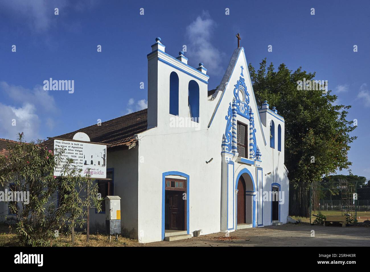 Our lady of angustia church, daman, india, asia Stock Photo - Alamy