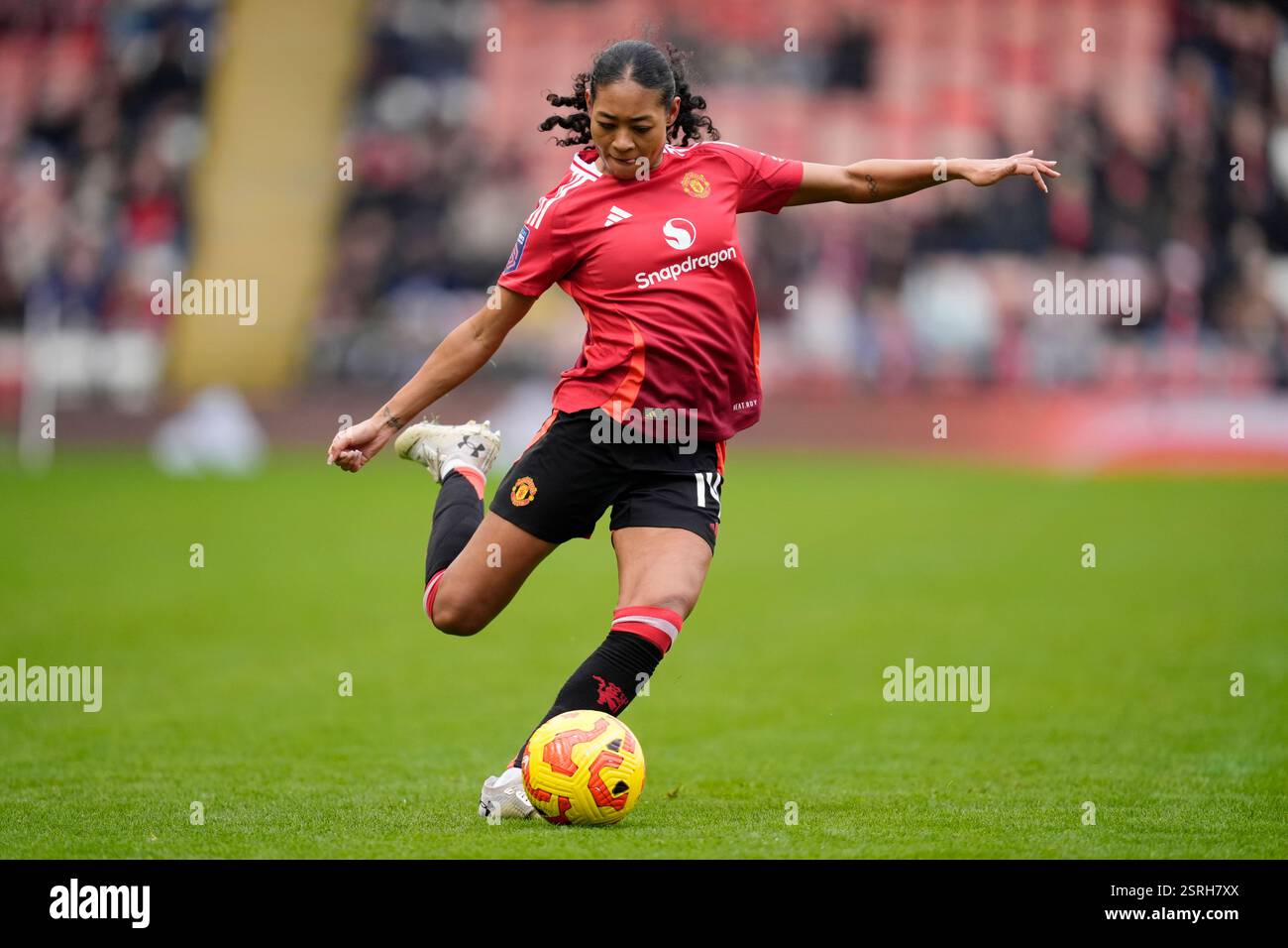 Manchester United's Jayde Riviere during the Barclays Women's Super ...