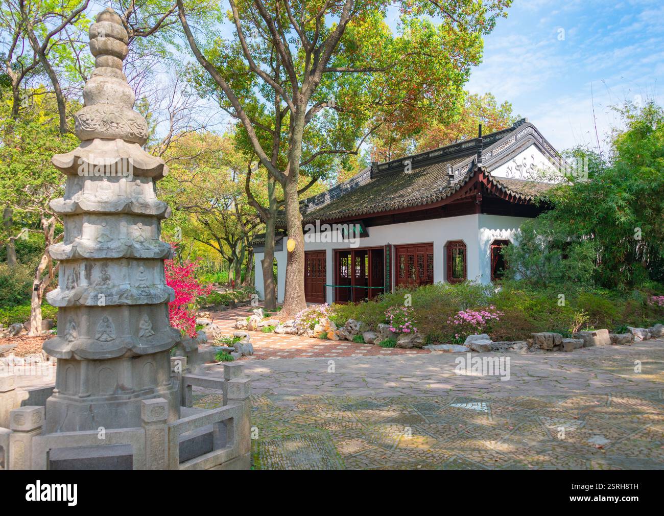 Architectural scenery of Guyi Garden in Shanghai, China Stock Photo - Alamy
