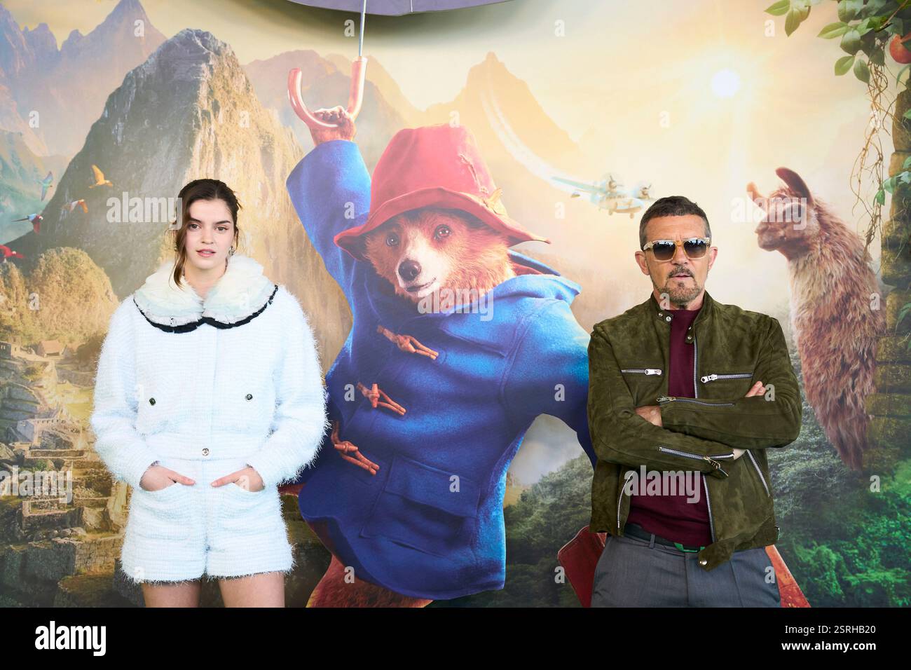 February 16, 2025, Madrid, Madrid, Spain: Antonio Banderas, Clara Tous ...