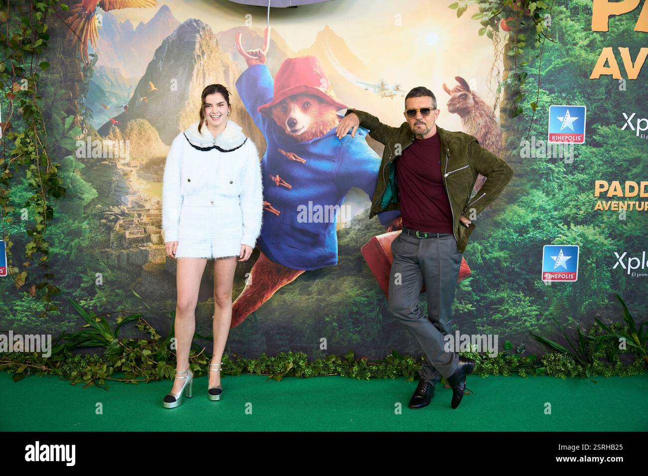 February 16, 2025, Madrid, Madrid, Spain: Antonio Banderas, Clara Tous ...