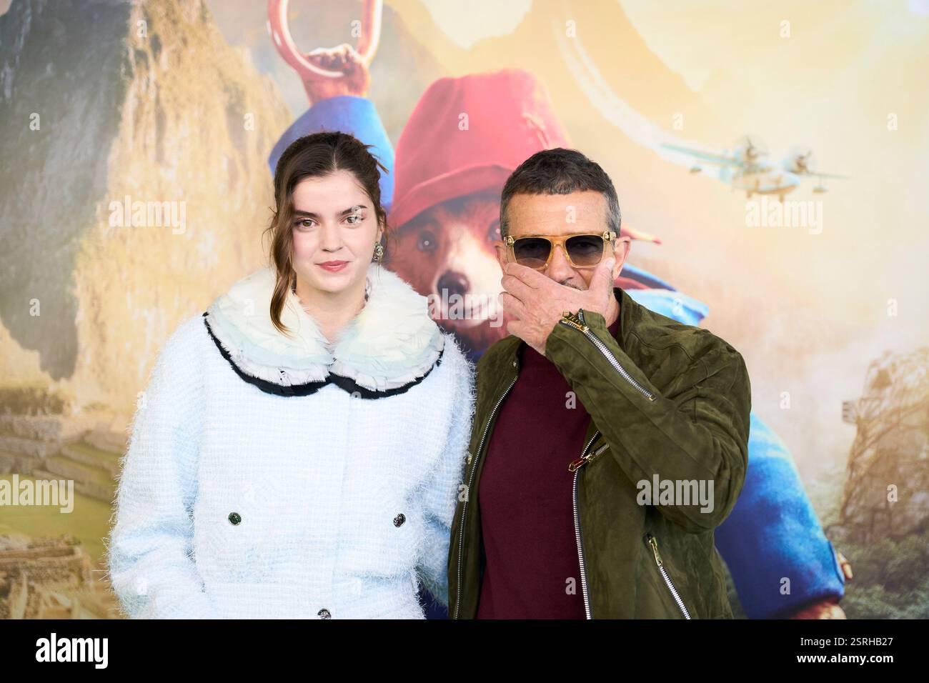 February 16, 2025, Madrid, Madrid, Spain: Antonio Banderas, Clara Tous ...