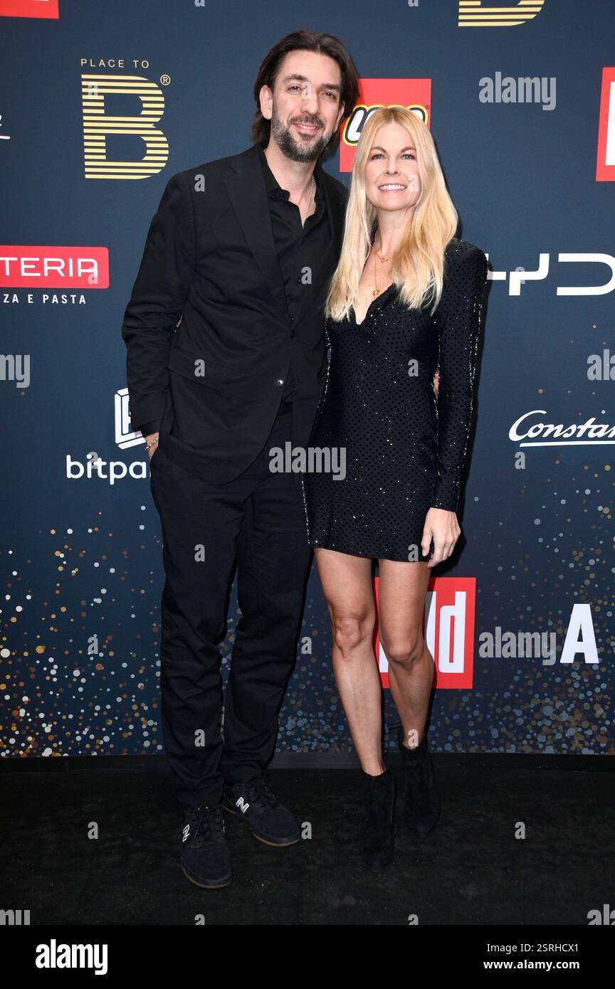 Max Wiedemann und Tina Kaiser bei der Place To B Party by BILD & Constantin Film im Rahmen der ...