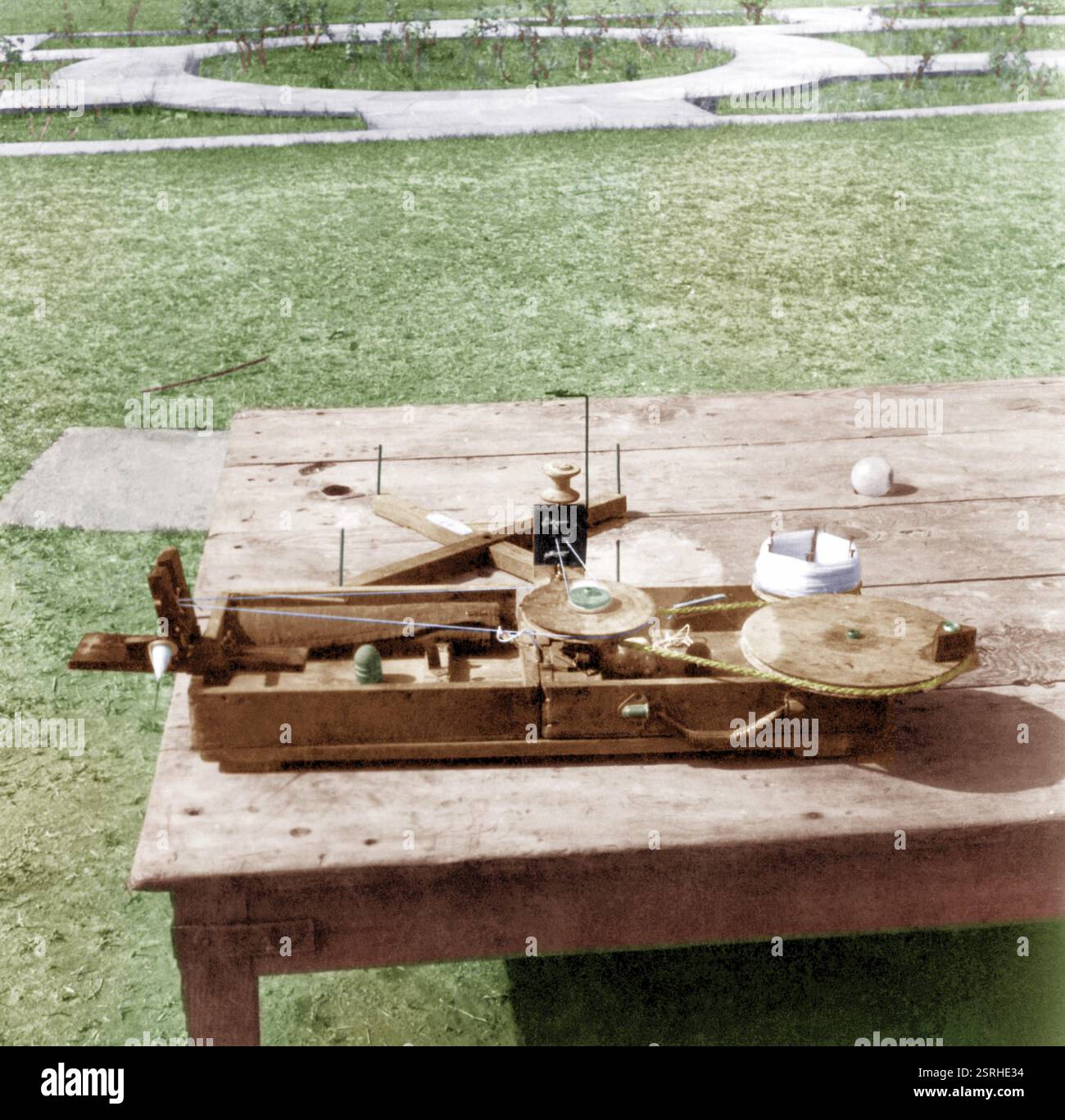 Spinning wheel of Mahatma Gandhi, India, Asia, 1948, Asia Stock Photo ...