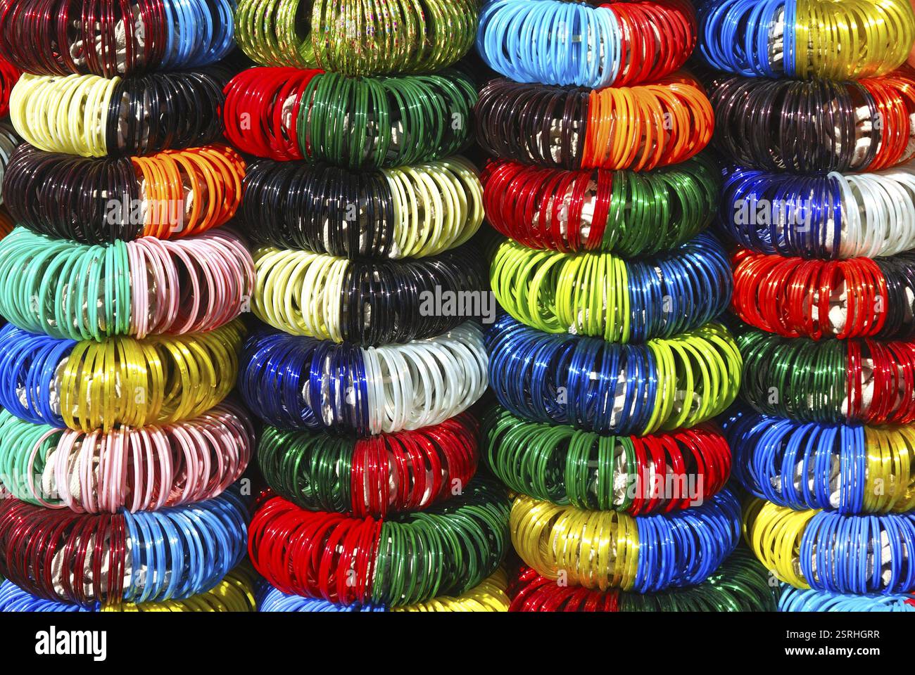 Glass bangles jodhpur rajasthan india hi-res stock photography and ...