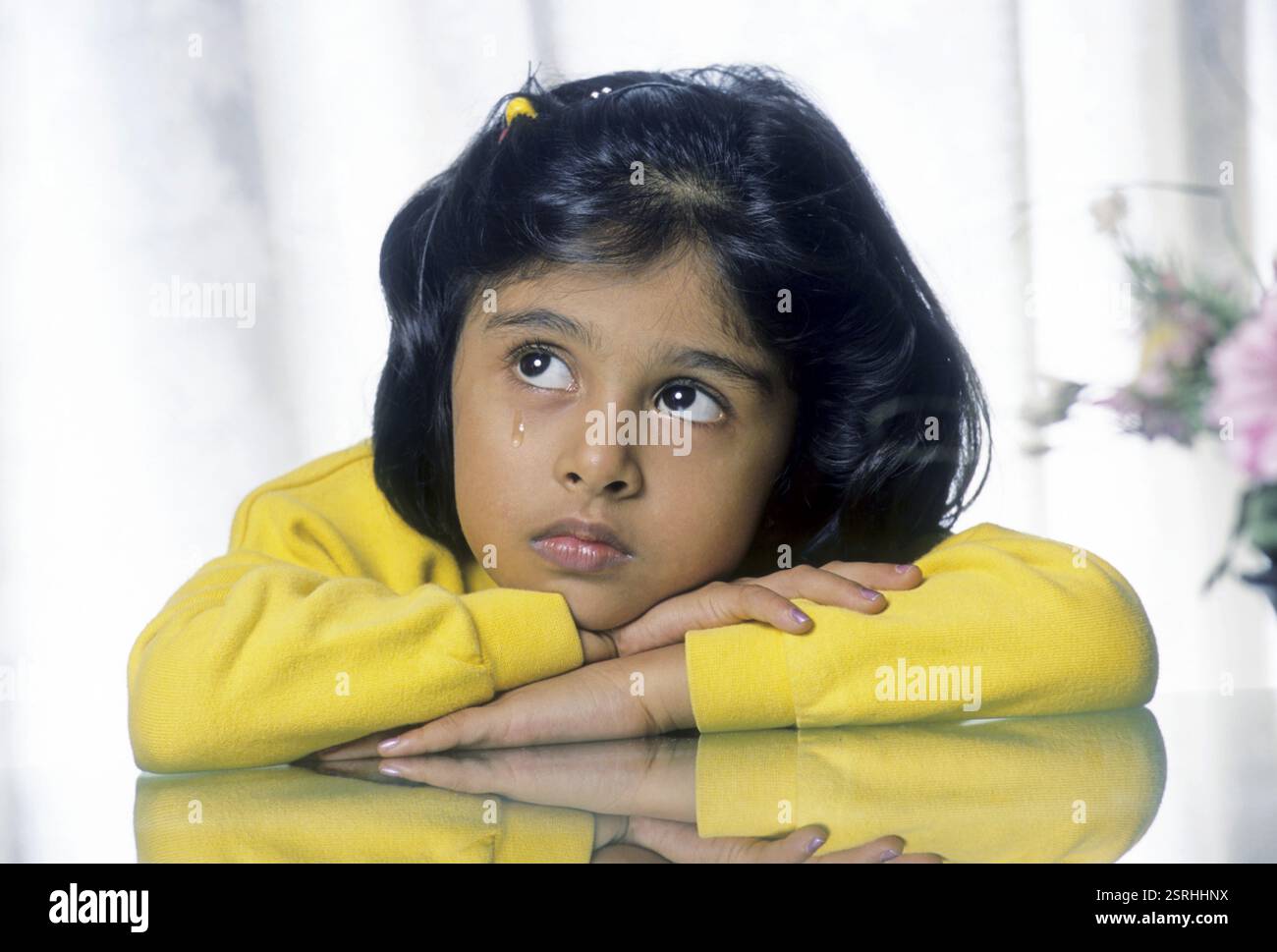Girl crying, india, MR. NO. 322 Stock Photo - Alamy