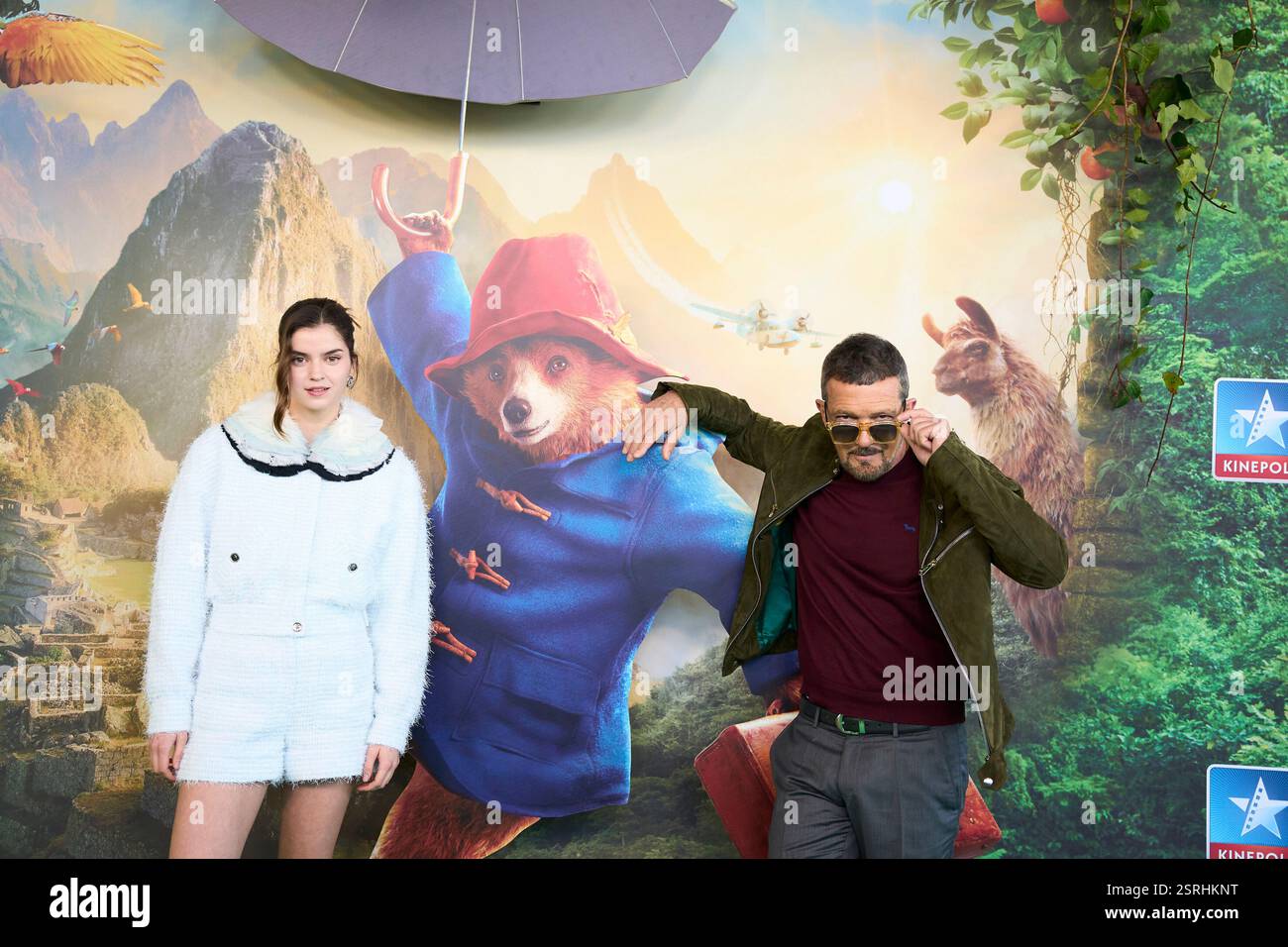 Antonio Banderas, Clara Tous attends 'Paddington in Peru' Premiere at ...