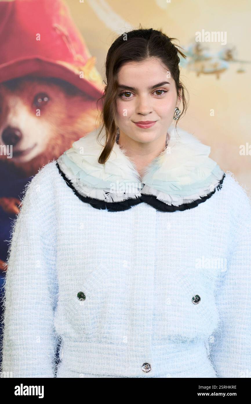 Clara Tous attends 'Paddington in Peru' Premiere at Kinepolis on ...