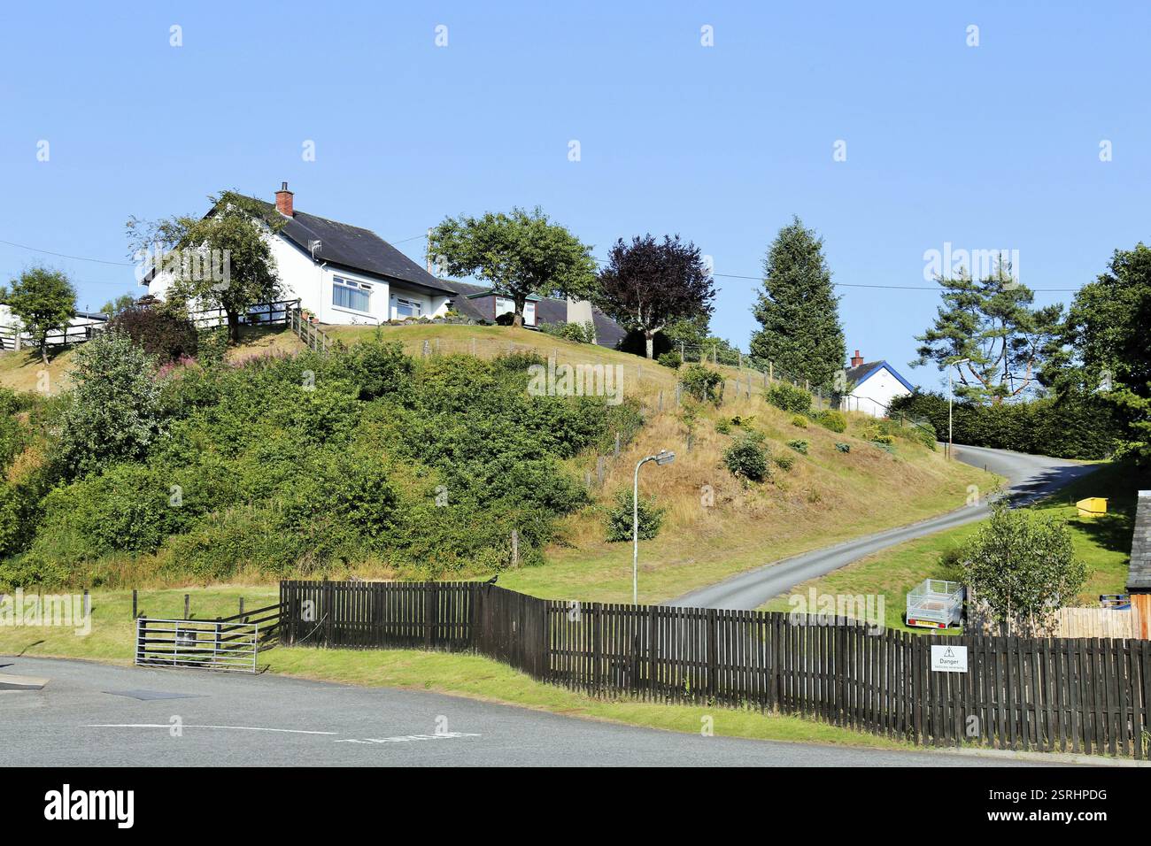 Tourist cottages, Blair Atholl, Scotland, UK, United Kingdom, Europe ...