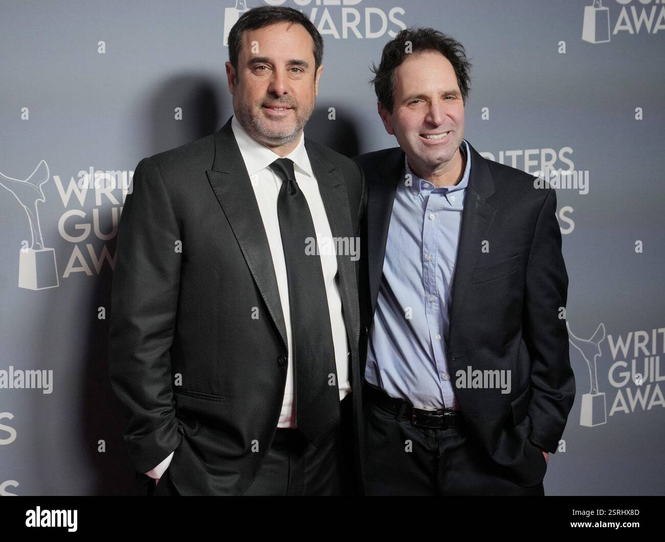 Los Angeles, USA. 15th Feb, 2025. (L-R) Jeff Schaffer and Steve Leff ...