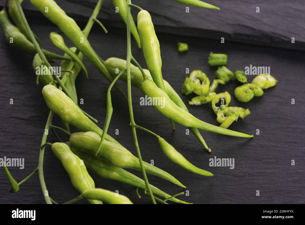 Radish pods are known as Moongre, Sengri, Mogri or Sogri Stock Photo ...
