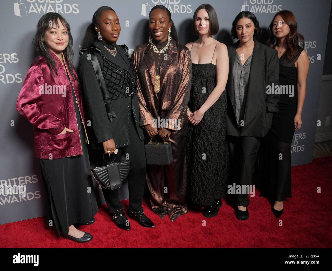 (L-R) MR & MRS SMITH Writers - Carla Ching, Adamma Ebo, Adanne Ebo ...