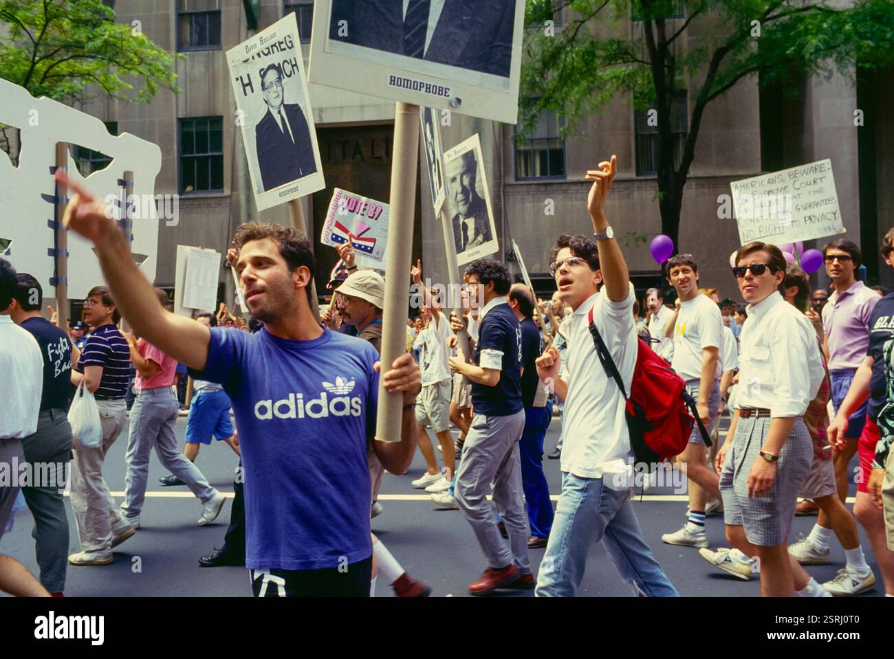 New york gay pride 1980s hi-res stock photography and images - Alamy