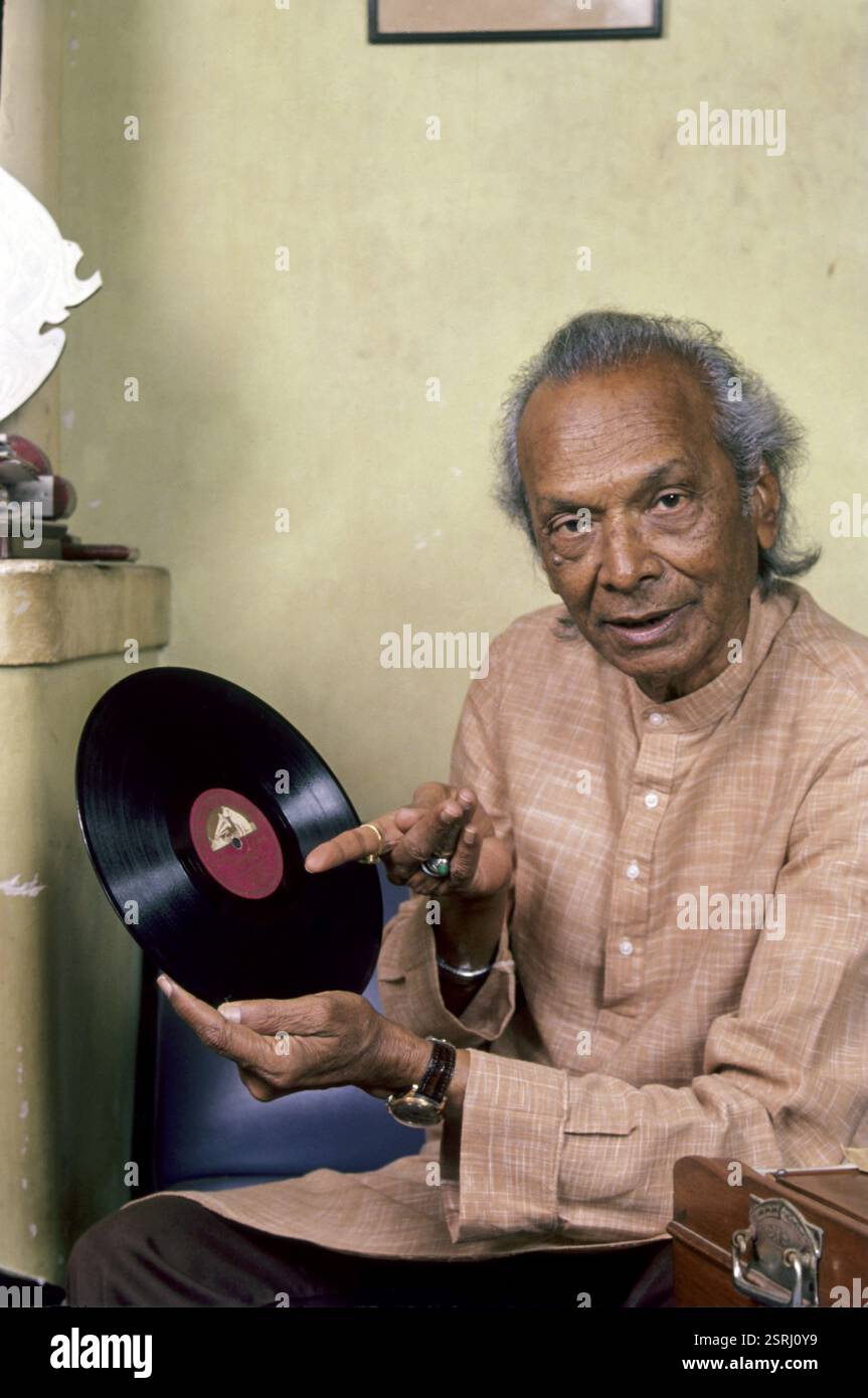 South asian indian bollywood music director naushad, india, NO MR Stock ...