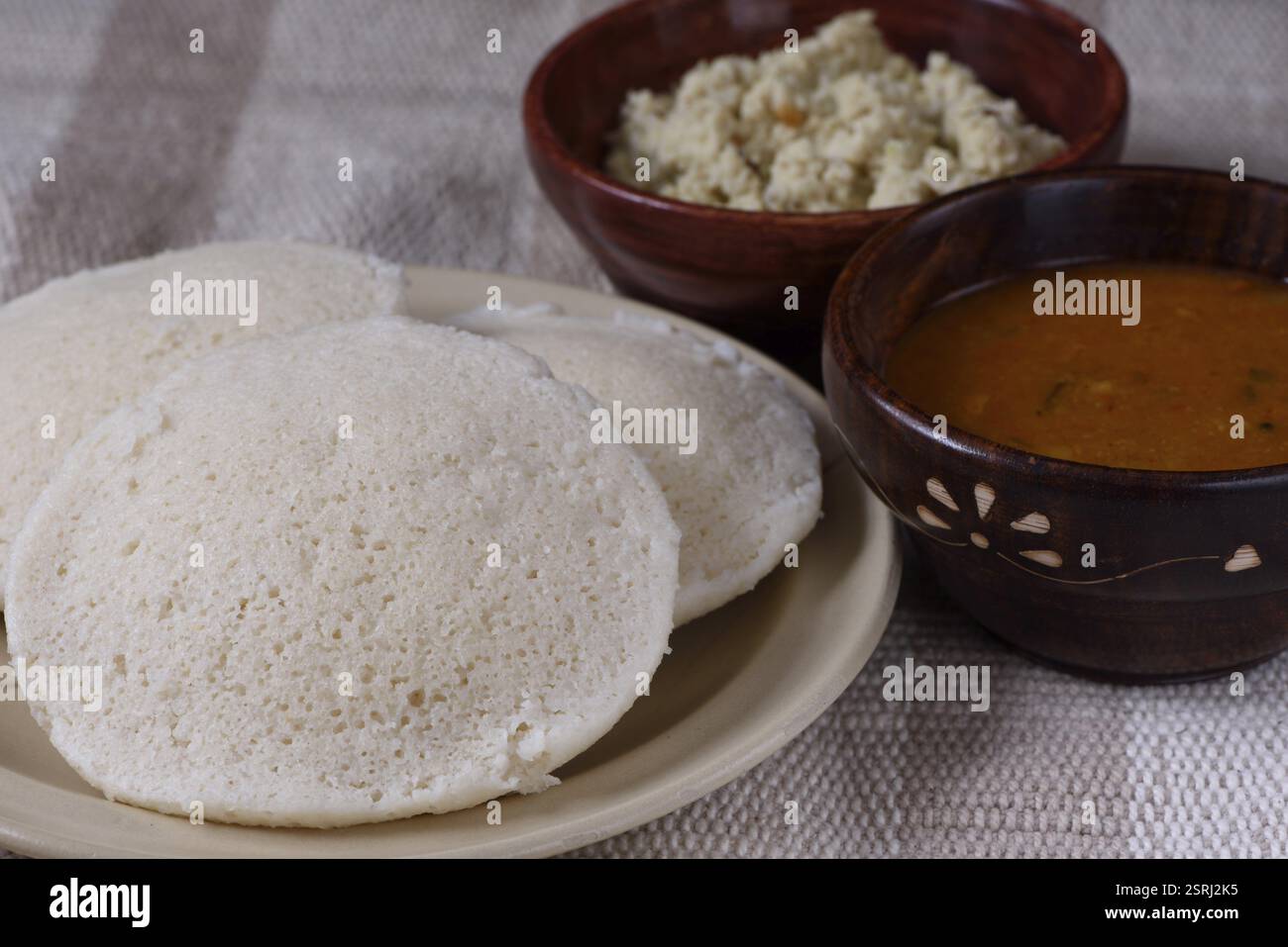 Indian Food Idli Chutney Sambar, India, Asia Stock Photo - Alamy