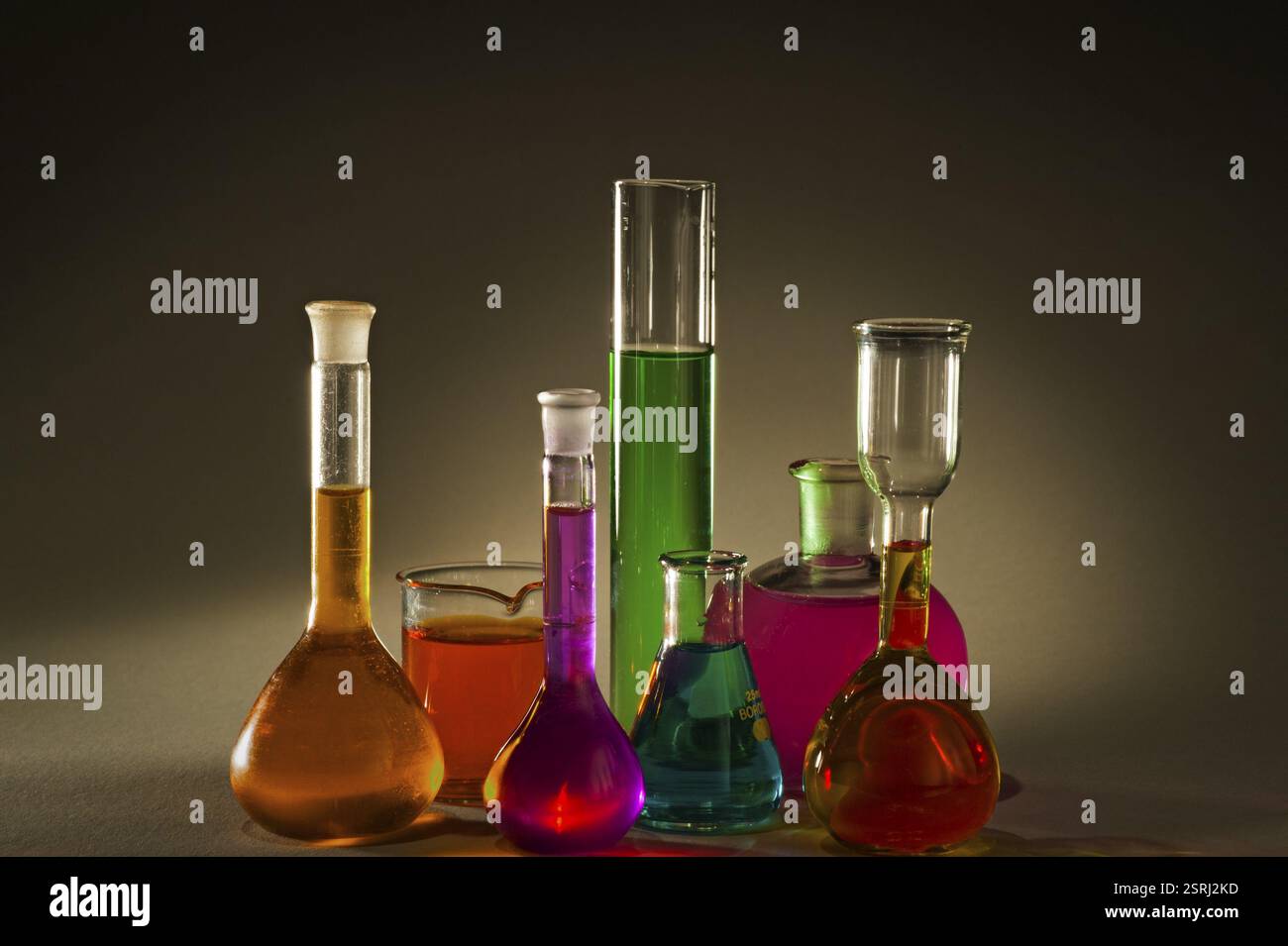 Colorful chemical in laboratory, India, Asia Stock Photo - Alamy
