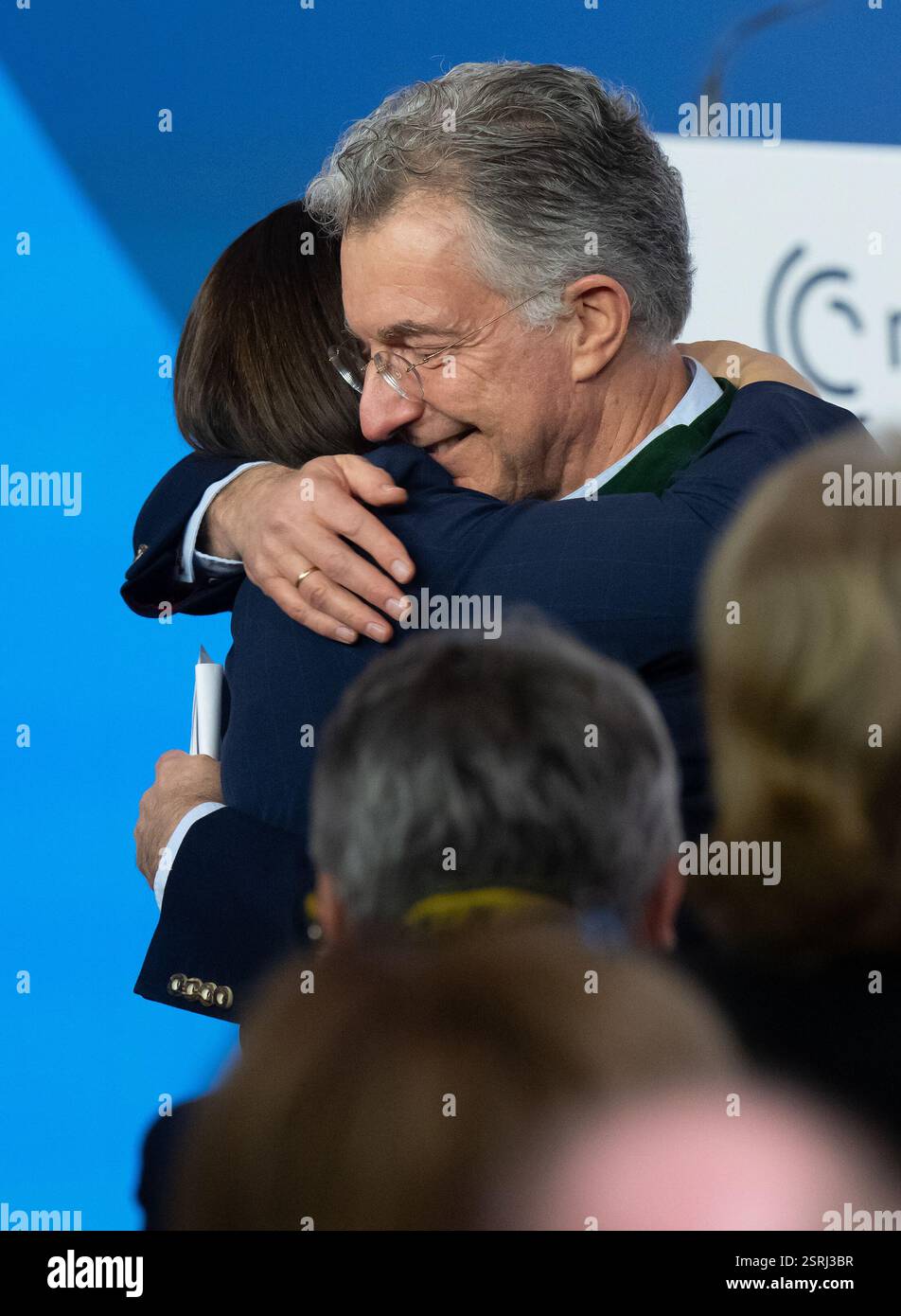 Munich, Germany. 16th Feb, 2025. Christoph Heusgen (r), head of the ...