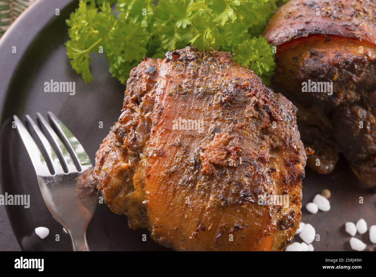 Pickled ham hock Stock Photo - Alamy