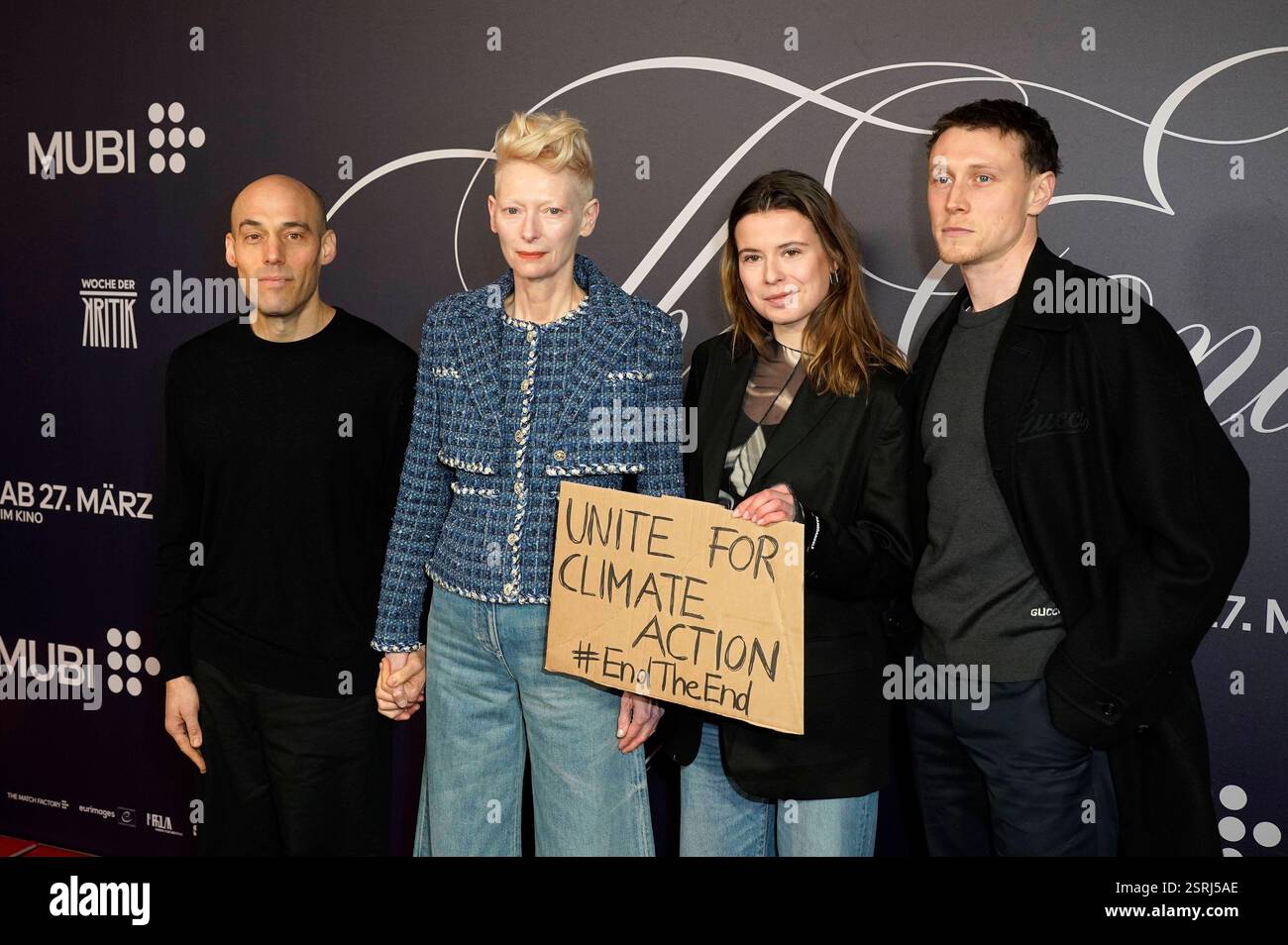 Joshua Oppenheimer, Tilda Swinton, Luisa Neubauer und George MacKay ...