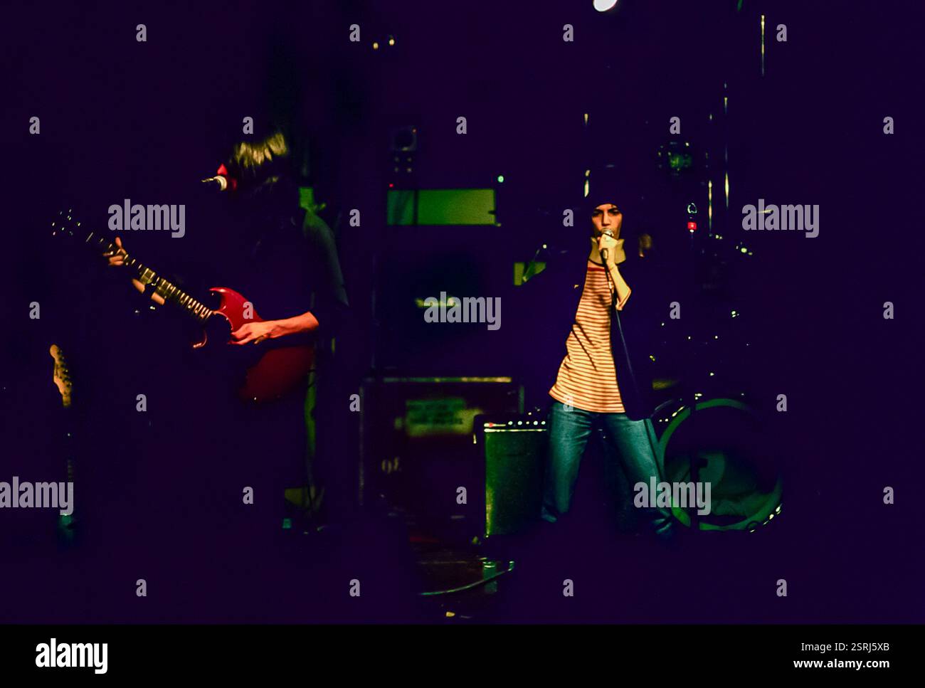 New York City, NY, USA, Punk Rock Artist, Poet, Patti Smith Band Performing in CBGB's nightclub ...