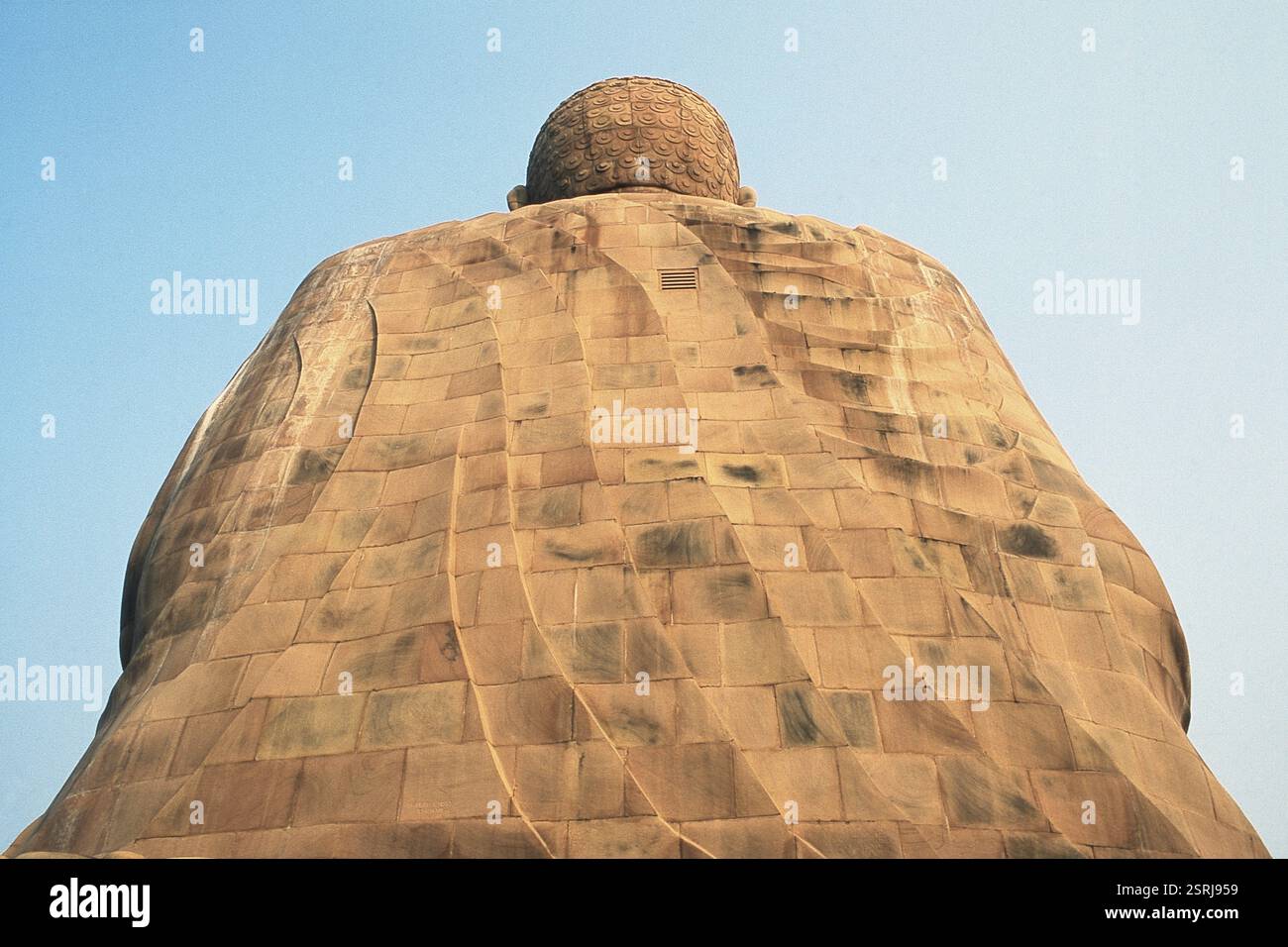 The great Buddha statue at Bodh Gaya, Bihar, India, Asia Stock Photo ...