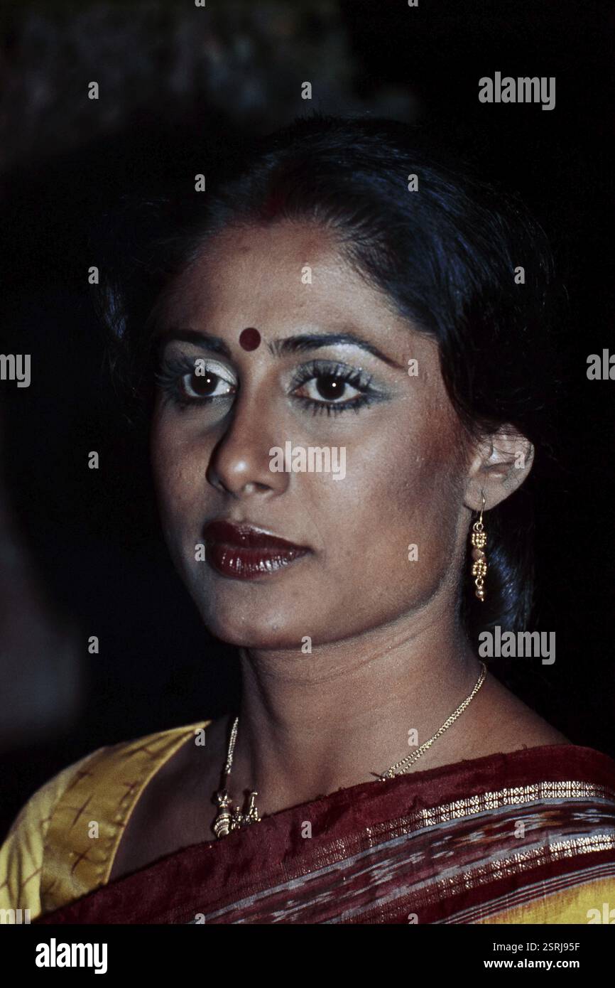 Close up of Smita Patil, India, Asia Stock Photo - Alamy