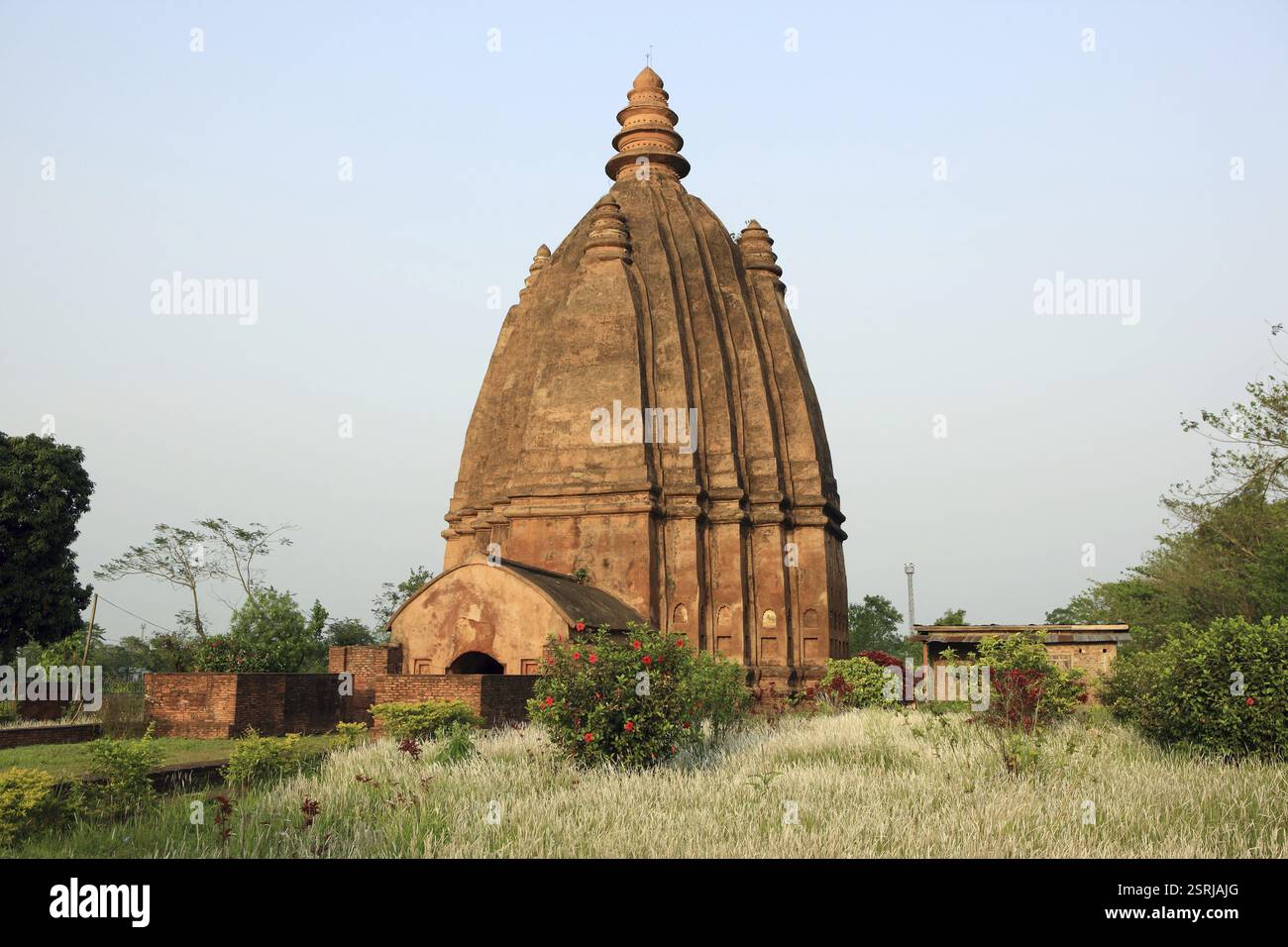 Shiva dole temple on rudrasagar tank, Sivsagar, Assam, India, Asia ...