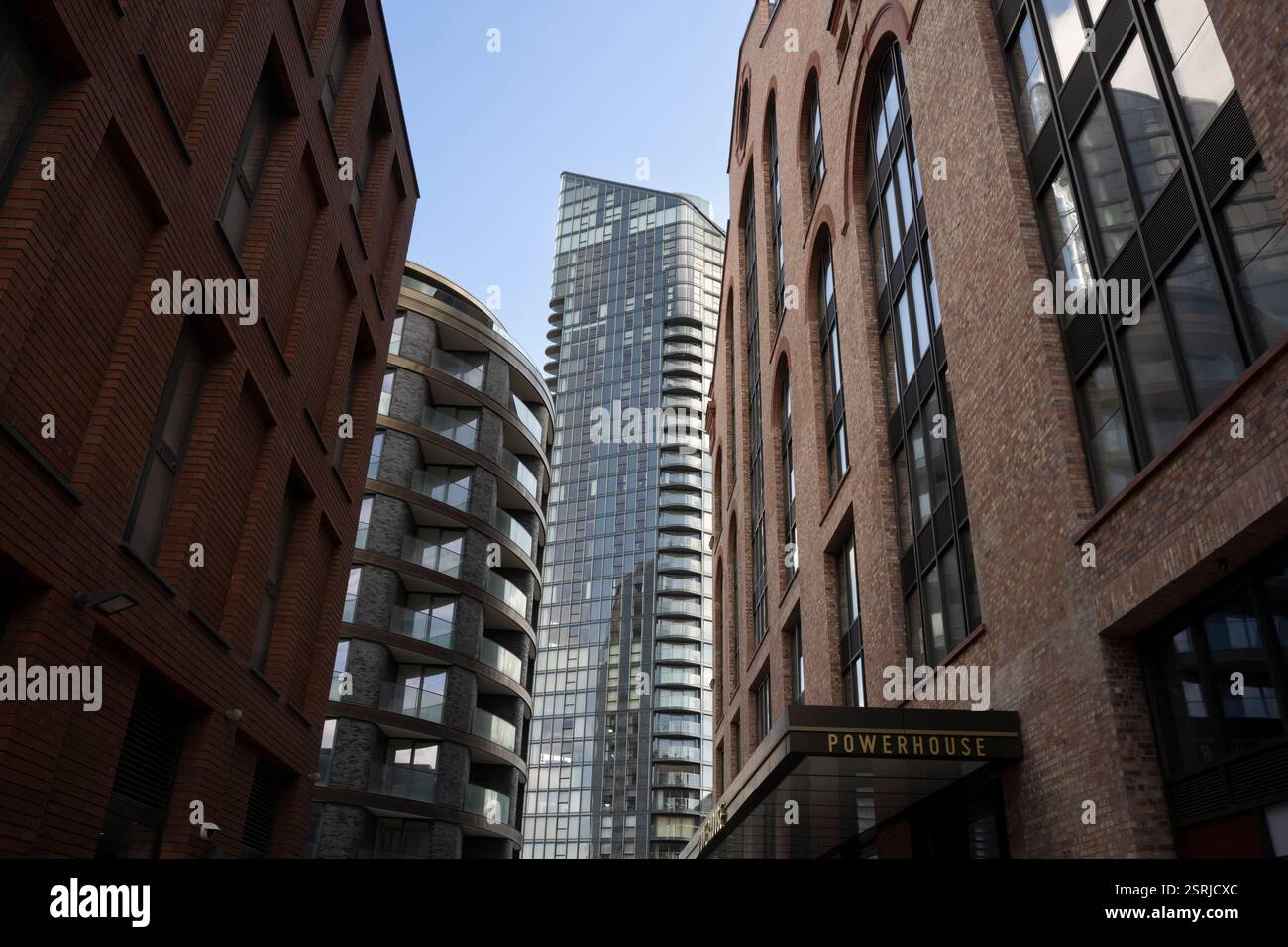 Modern apartment buildings, including the Powerhouse, in Chelsea ...