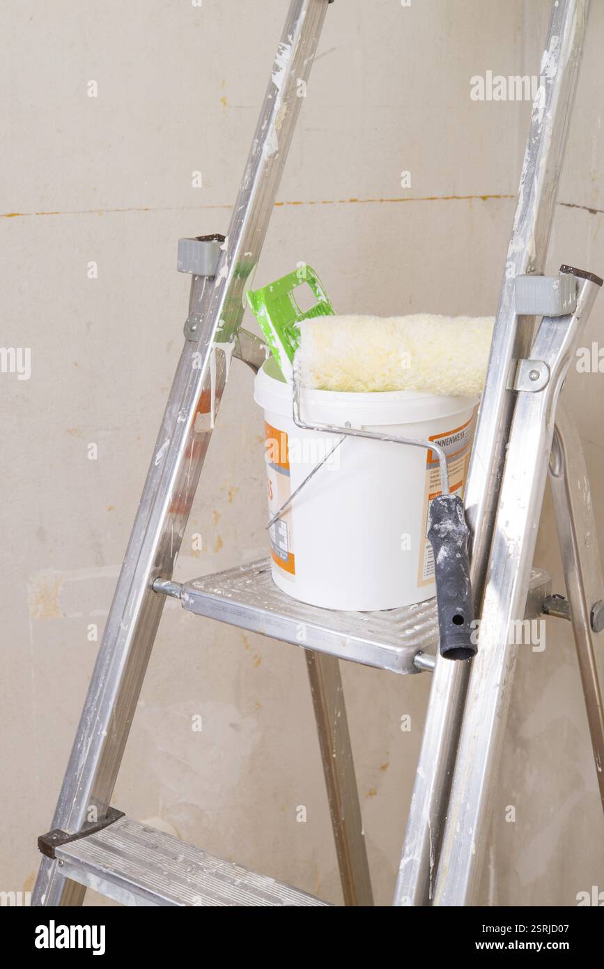 Leader with bucket Stock Photo - Alamy