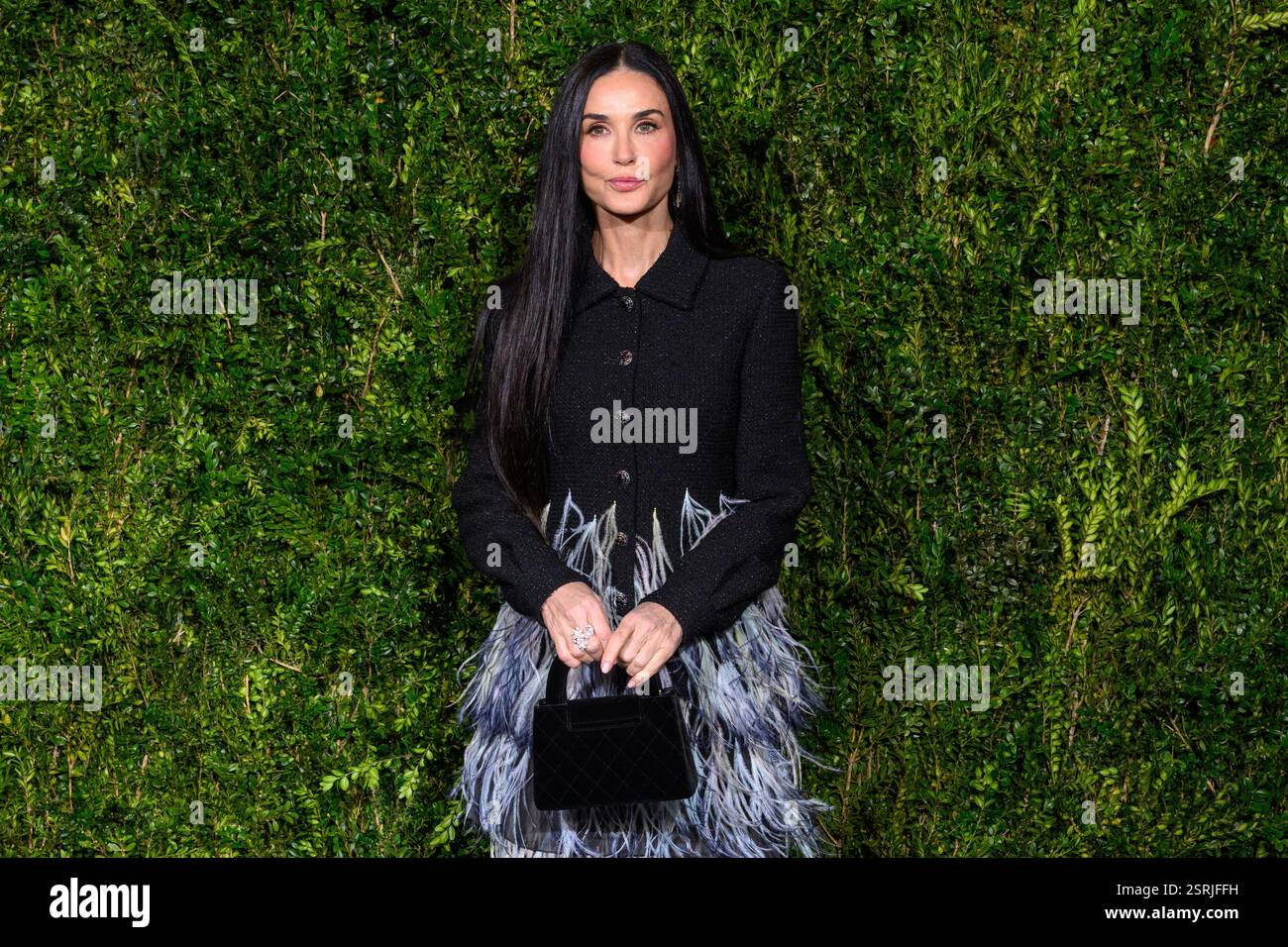 London, UK. 15 February 2025. Demi Moore attending the Charles Finch ...