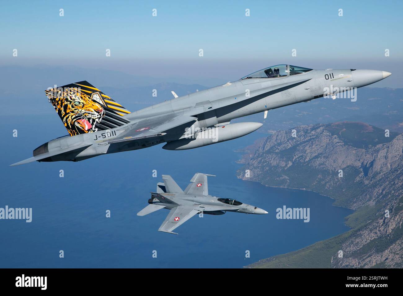 Swiss Air Force F/A-18C Hornet: Carrier-capable multirole fighter with ...