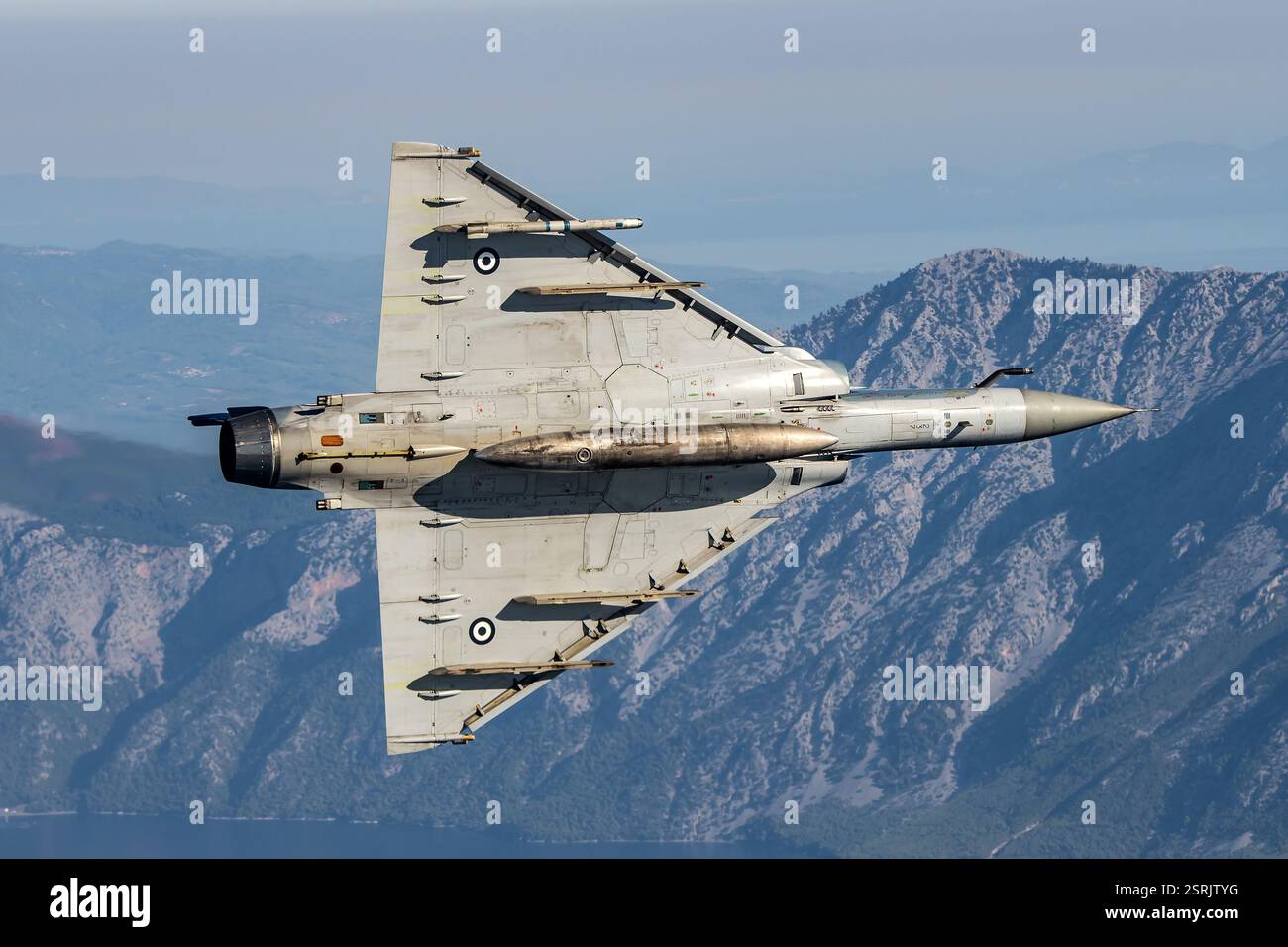 Hellenic Air Force Mirage 2000: Multirole fighter with SNECMA M53 P2 engine, Mach 2.2 speed, and ...