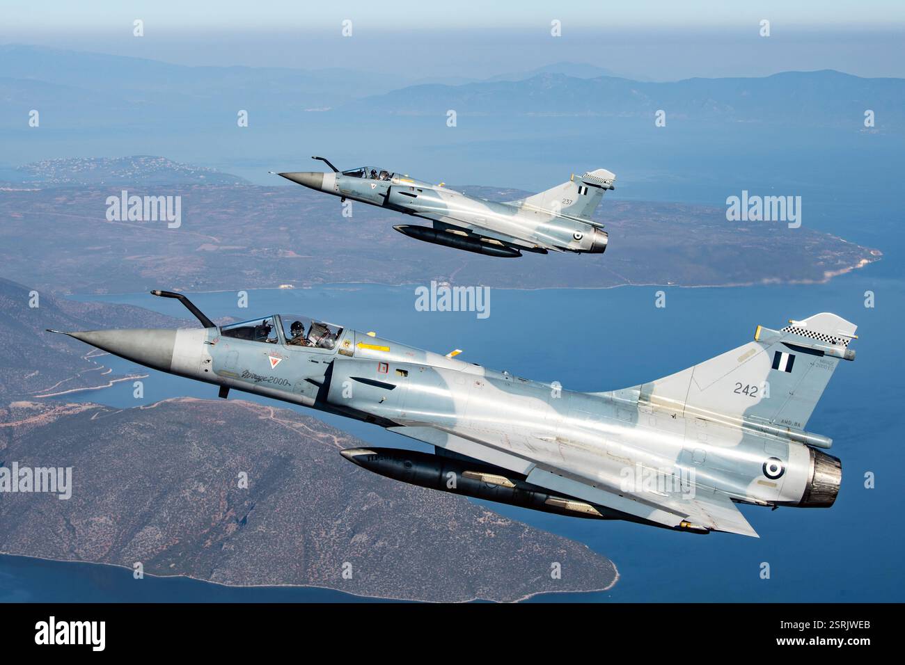 Hellenic Air Force Mirage 2000: Multirole fighter with SNECMA M53 P2 ...