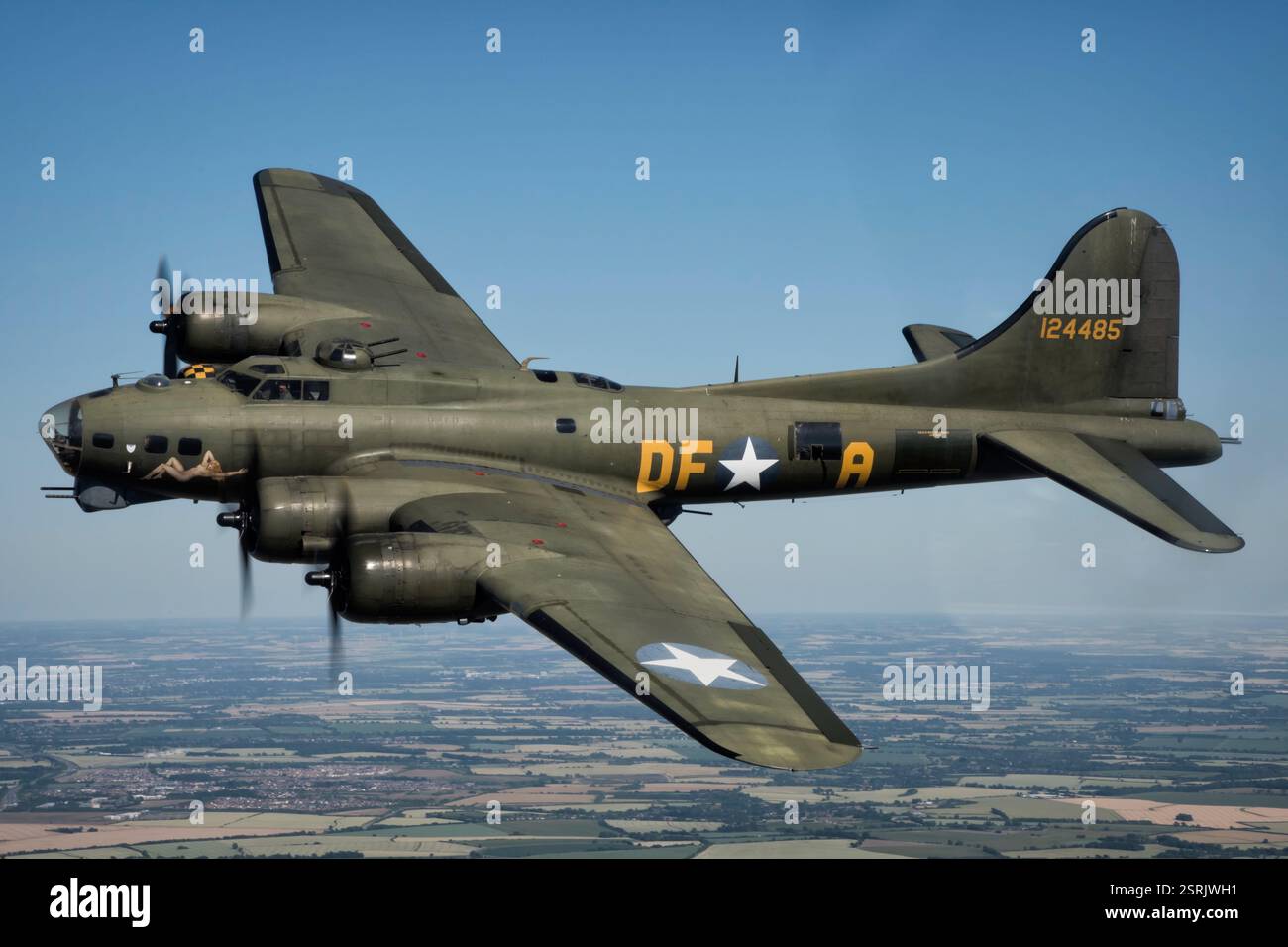 Boeing B-17 Sally B, a classic WWII Flying Fortress, demonstrating its ...