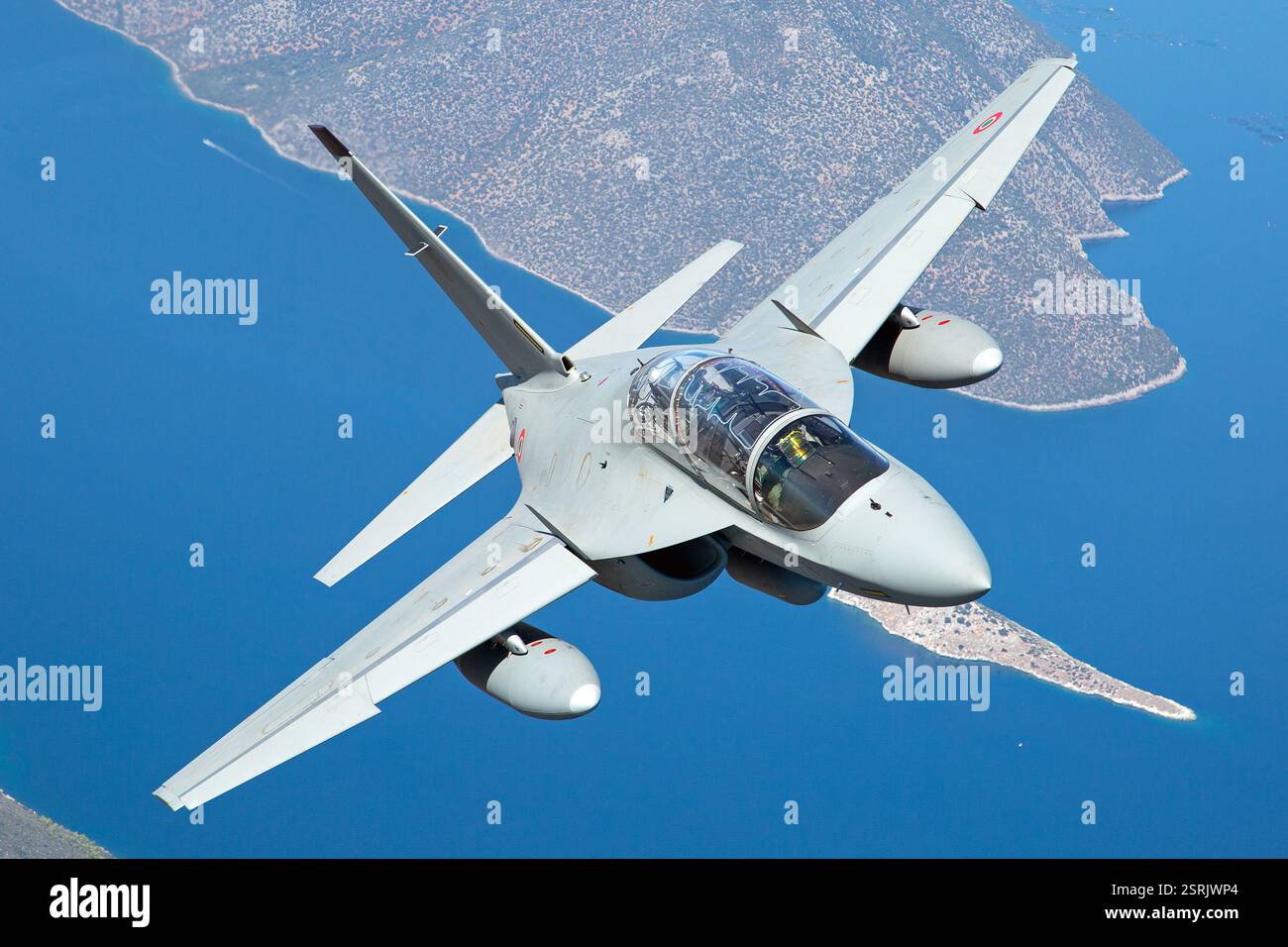Italian Air Force M-346: Advanced jet trainer with twin Honeywell F124 ...