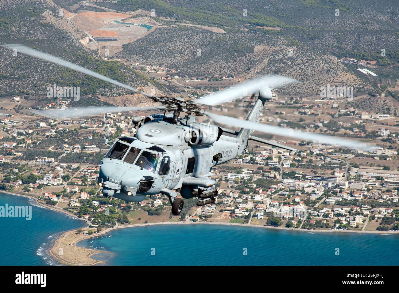 Hellenic Navy Seahawk: SH-60 Seahawk helicopter, powerful naval ...