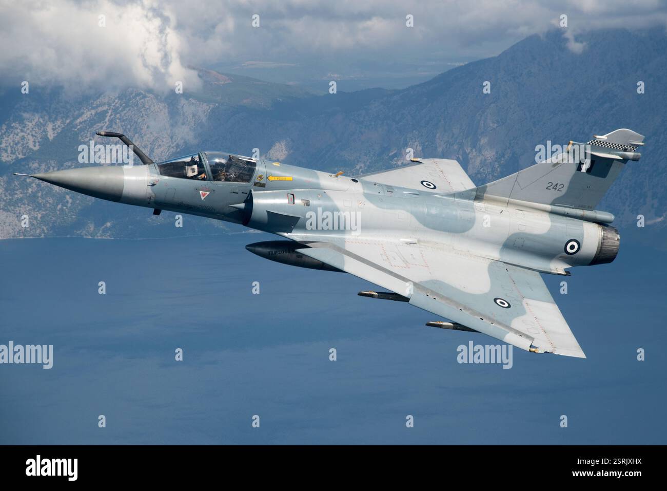 Hellenic Air Force Mirage 2000: The Mirage 2000 is a delta-wing, single ...