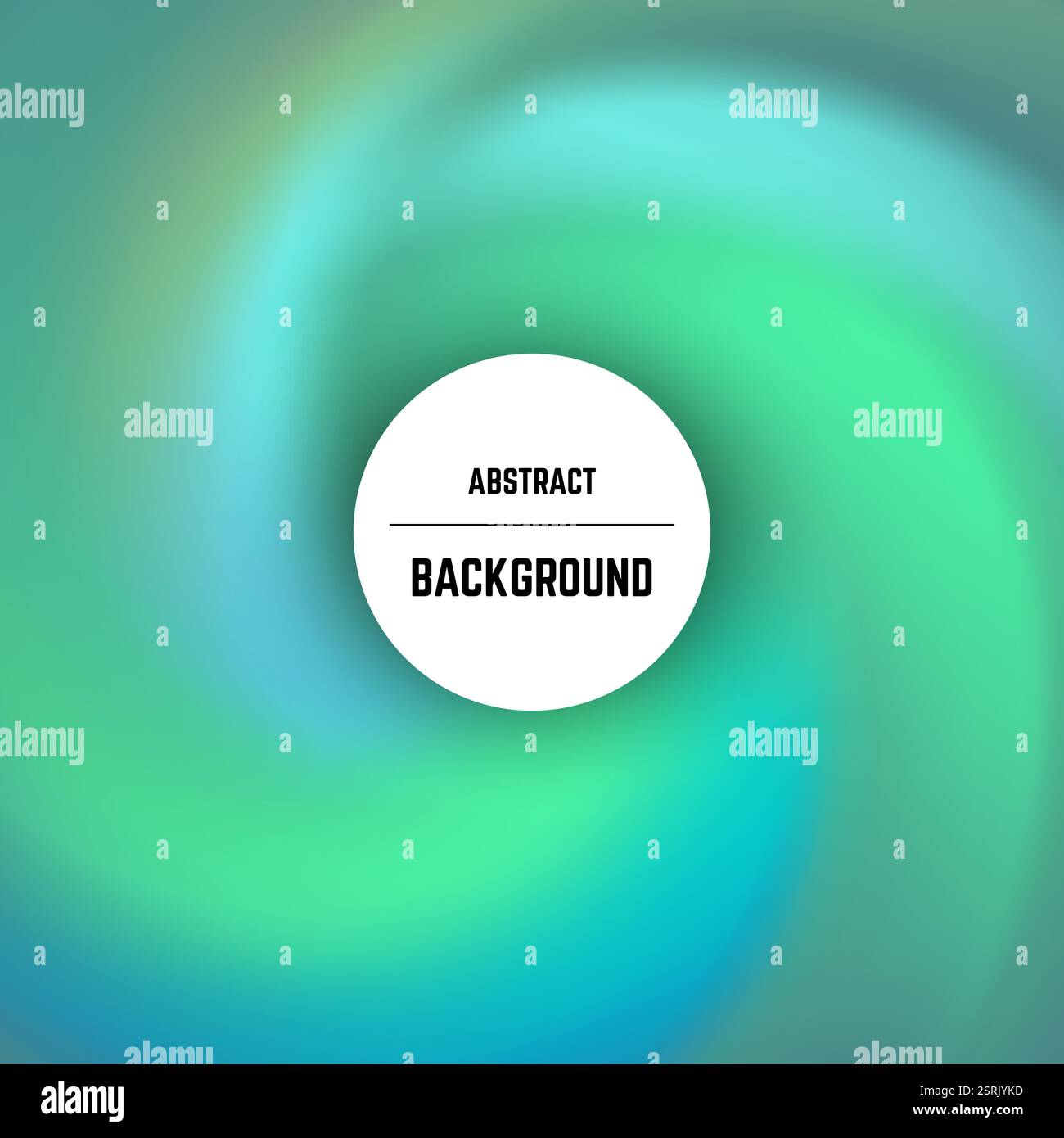 Abstract colorful background with swirl effect and circle in center ...