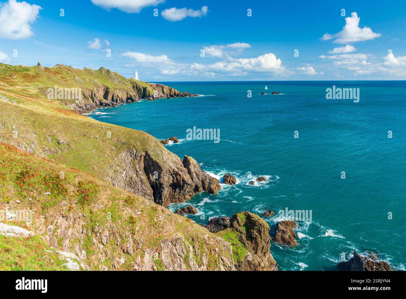 South West Coast Path, Start Point, Devon, England, United Kingdom ...