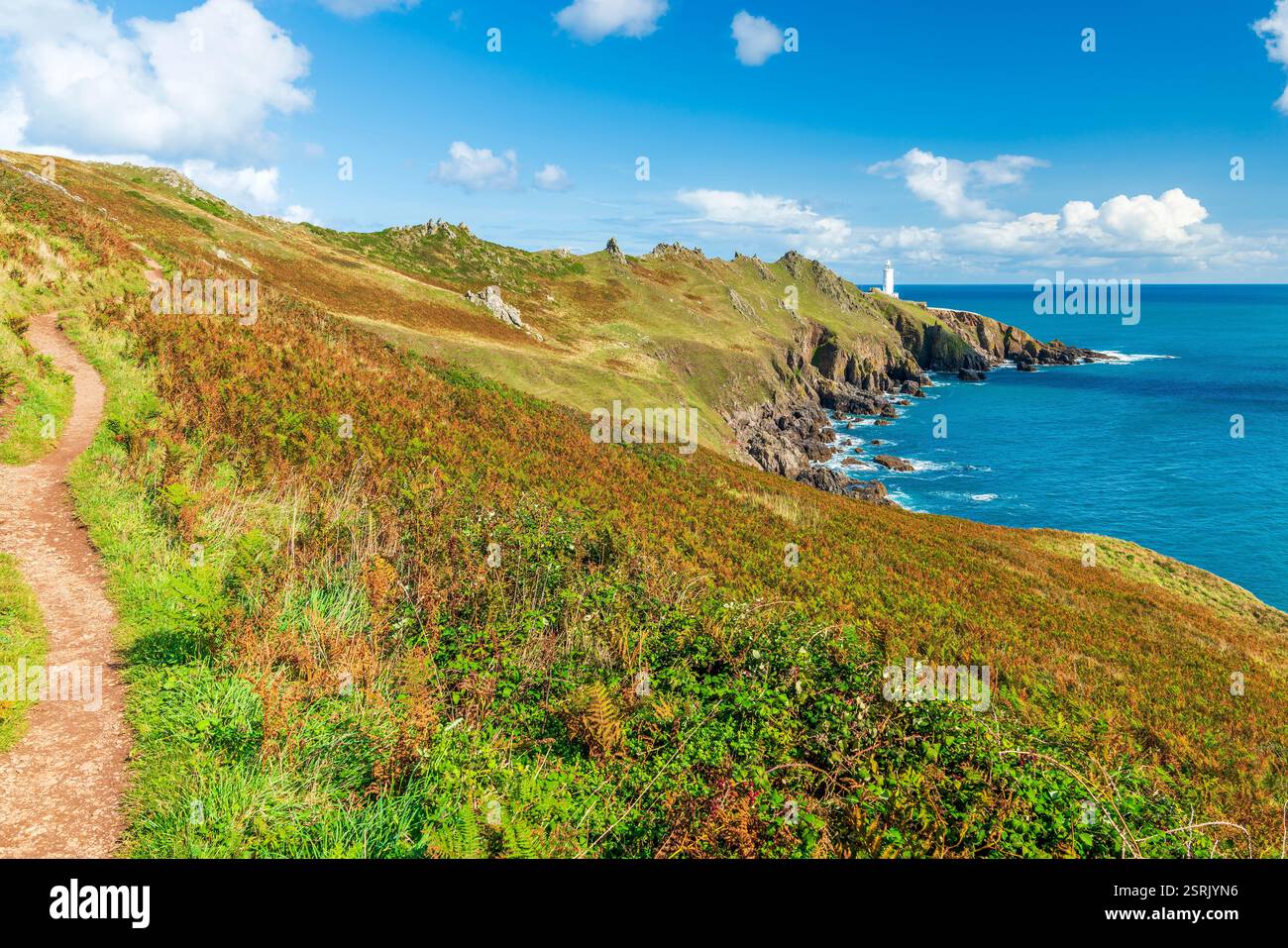 North devon coast path person hi-res stock photography and images - Alamy