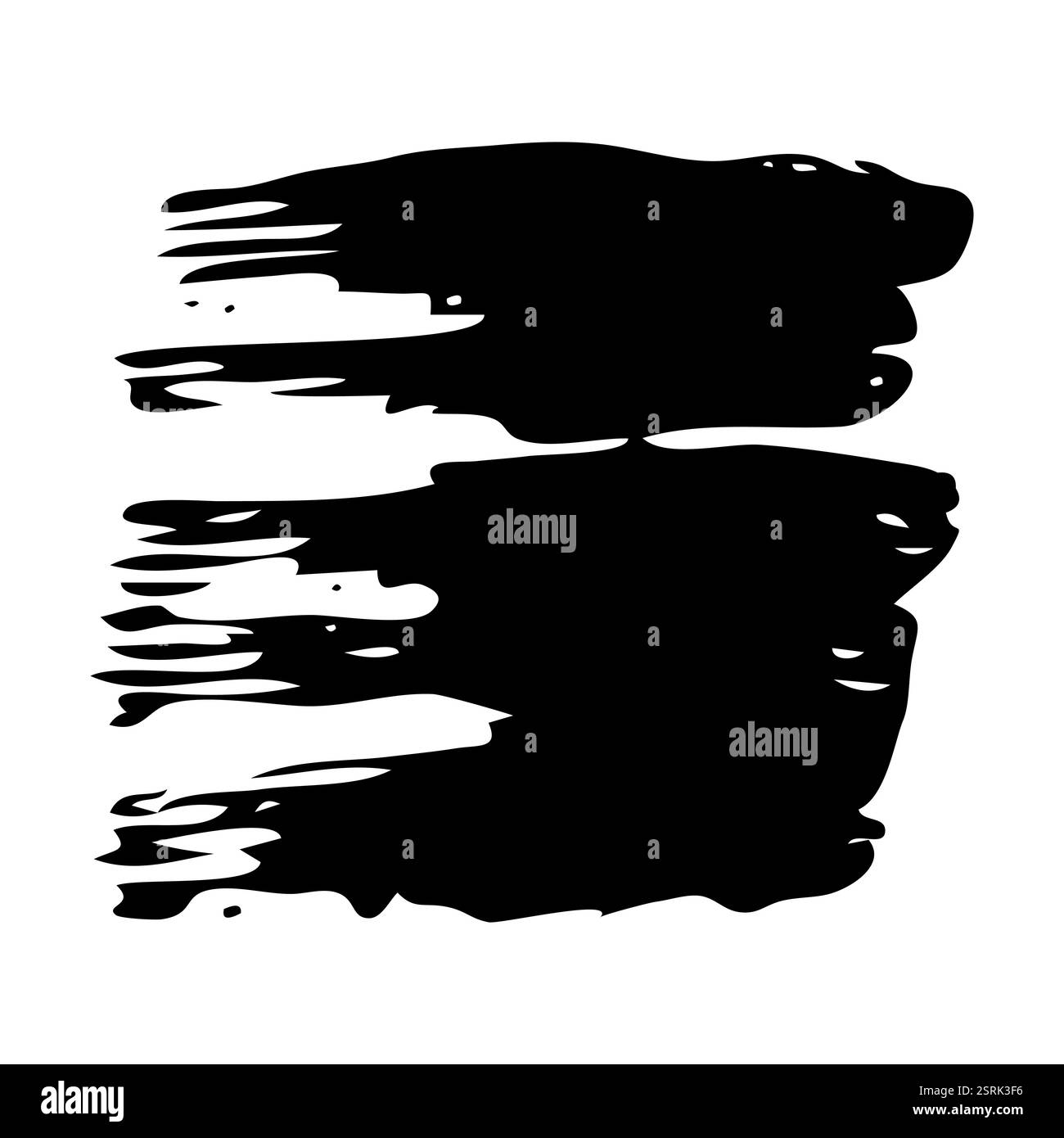 Sketch Scribble Smear. Hand drawn Paint Scribble Stains. Vector ...