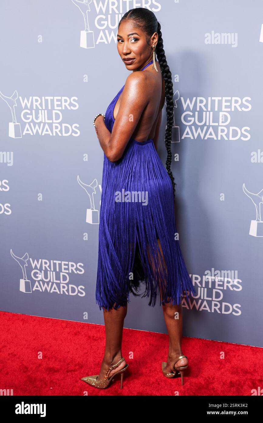 BEVERLY HILLS, LOS ANGELES, CALIFORNIA, USA - FEBRUARY 15: Diarra ...