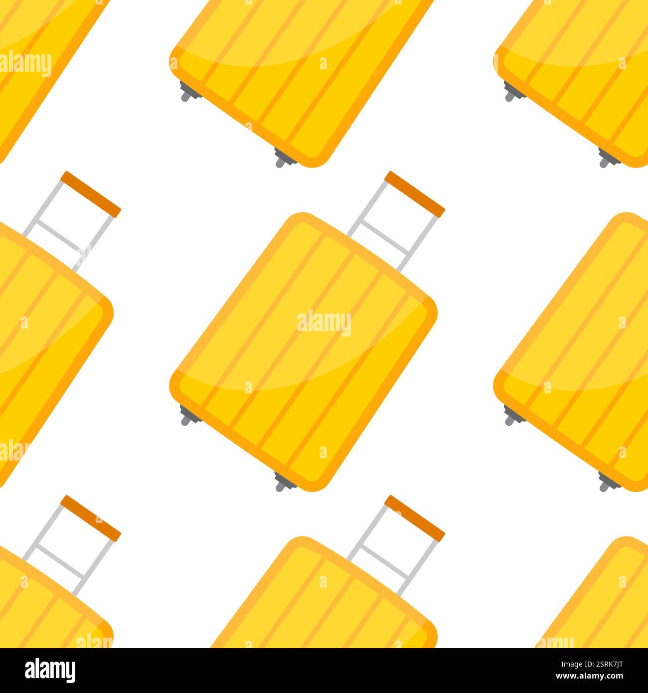 Seamless pattern with travel bag with luggage. Background with suitcase ...