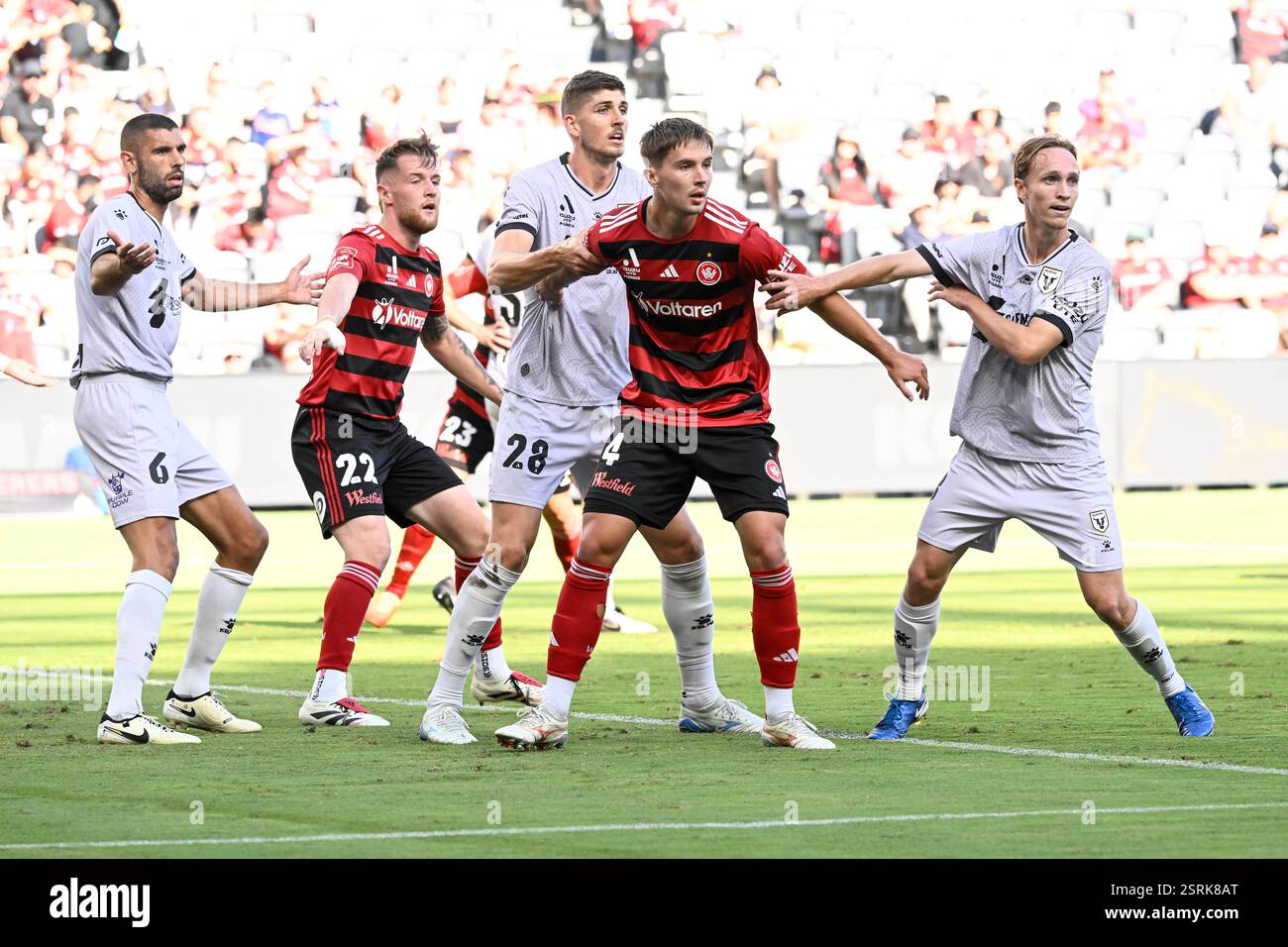 16th February 2025; CommBank Stadium, Sydney, NSW, Australia: A-League ...