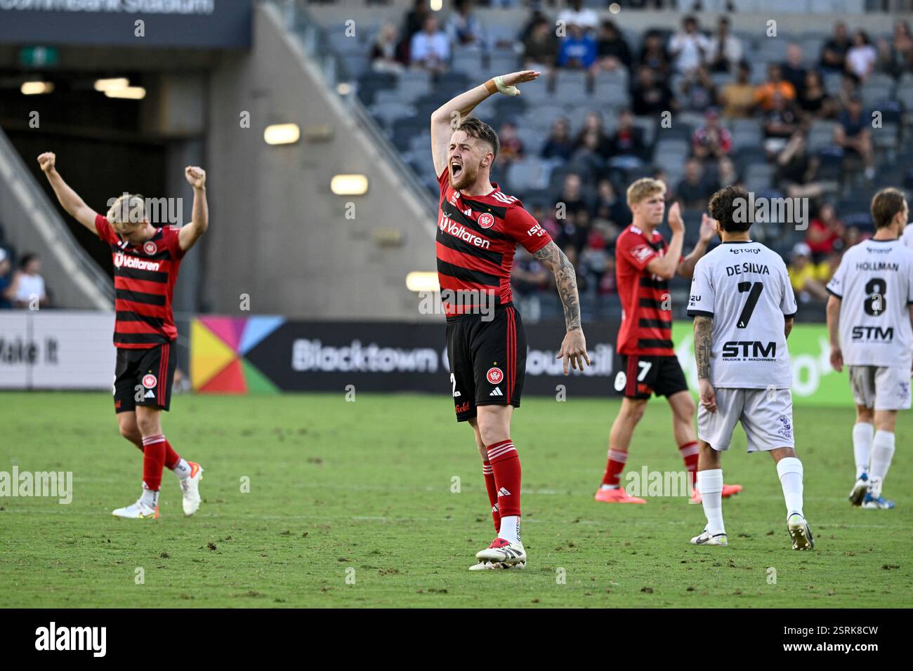 16th February 2025; CommBank Stadium, Sydney, NSW, Australia: A-League ...