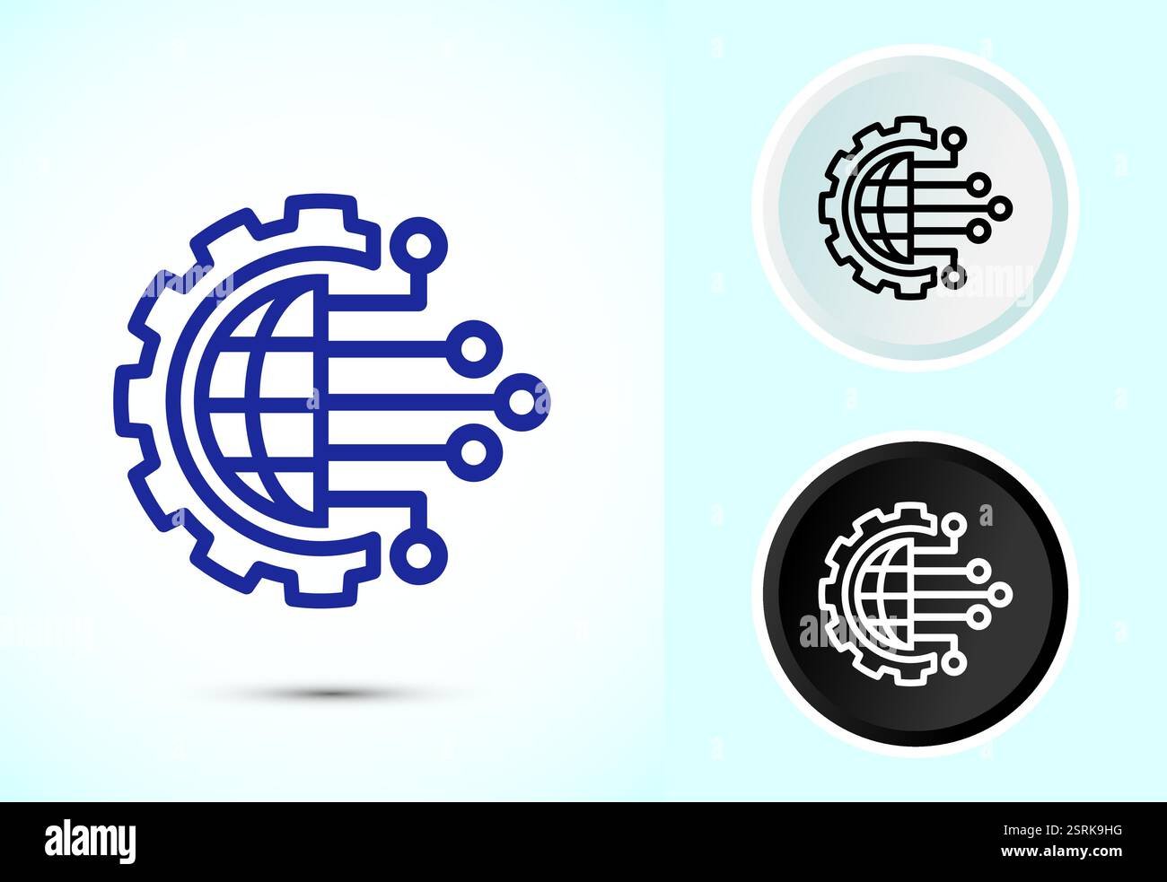 Digital transformation icon. Digitalization sign suitable for mobile ...