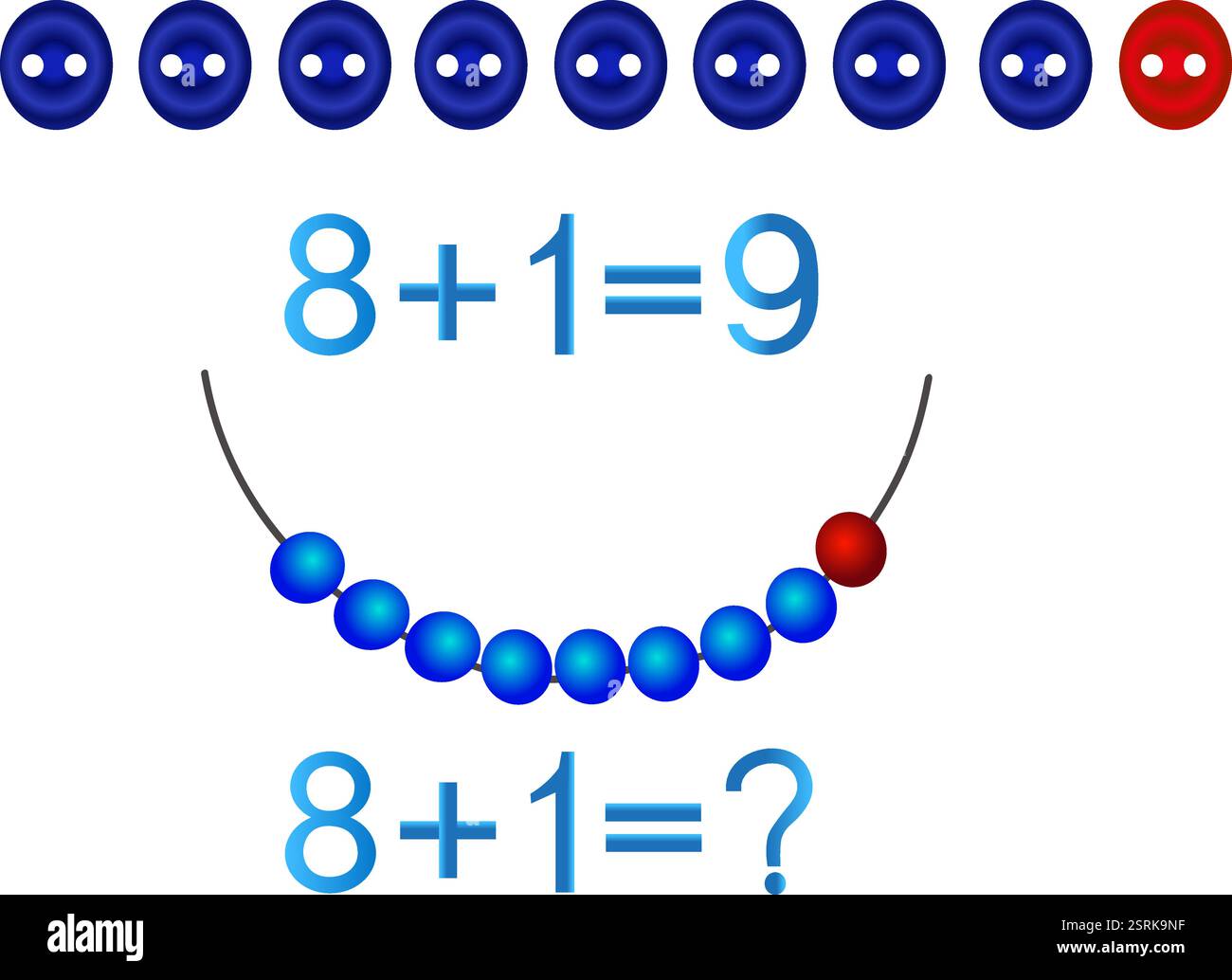 Educational games for children, mathematical addition, formation number ...