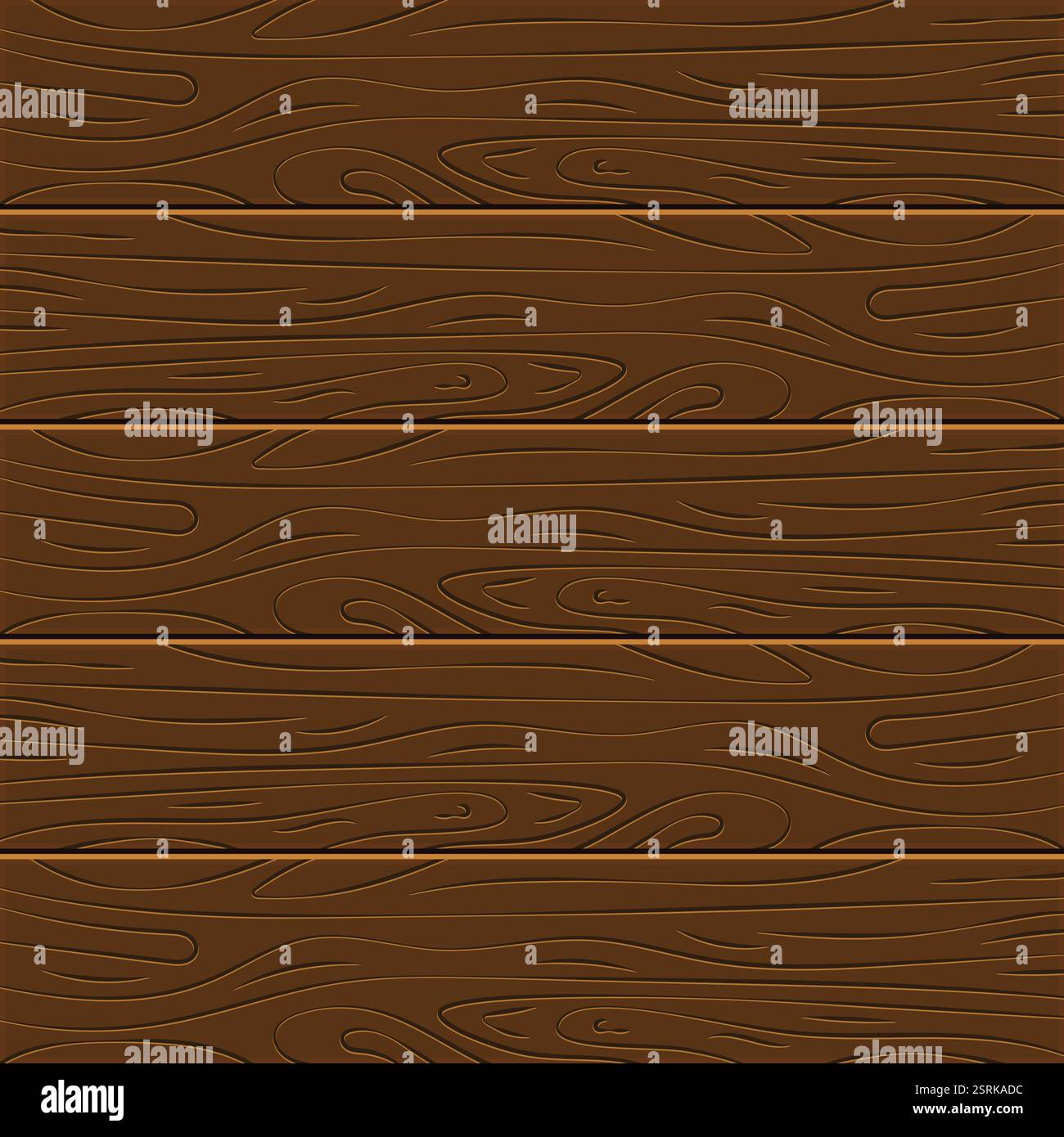 Wood texture background. Five wooden boards in flat design. Vector ...